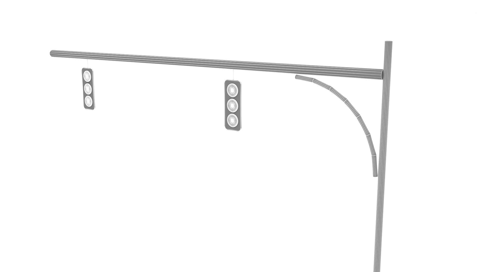 Traffic Signal Model by 3dcharity