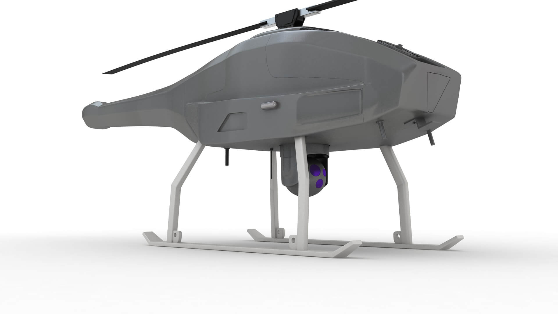 UAV SAAB Skeldar V200 - 3D Model by 3dcharity