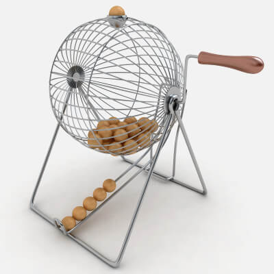 Vintage Wire Bingo Cage - 3D Model by 3dcharity