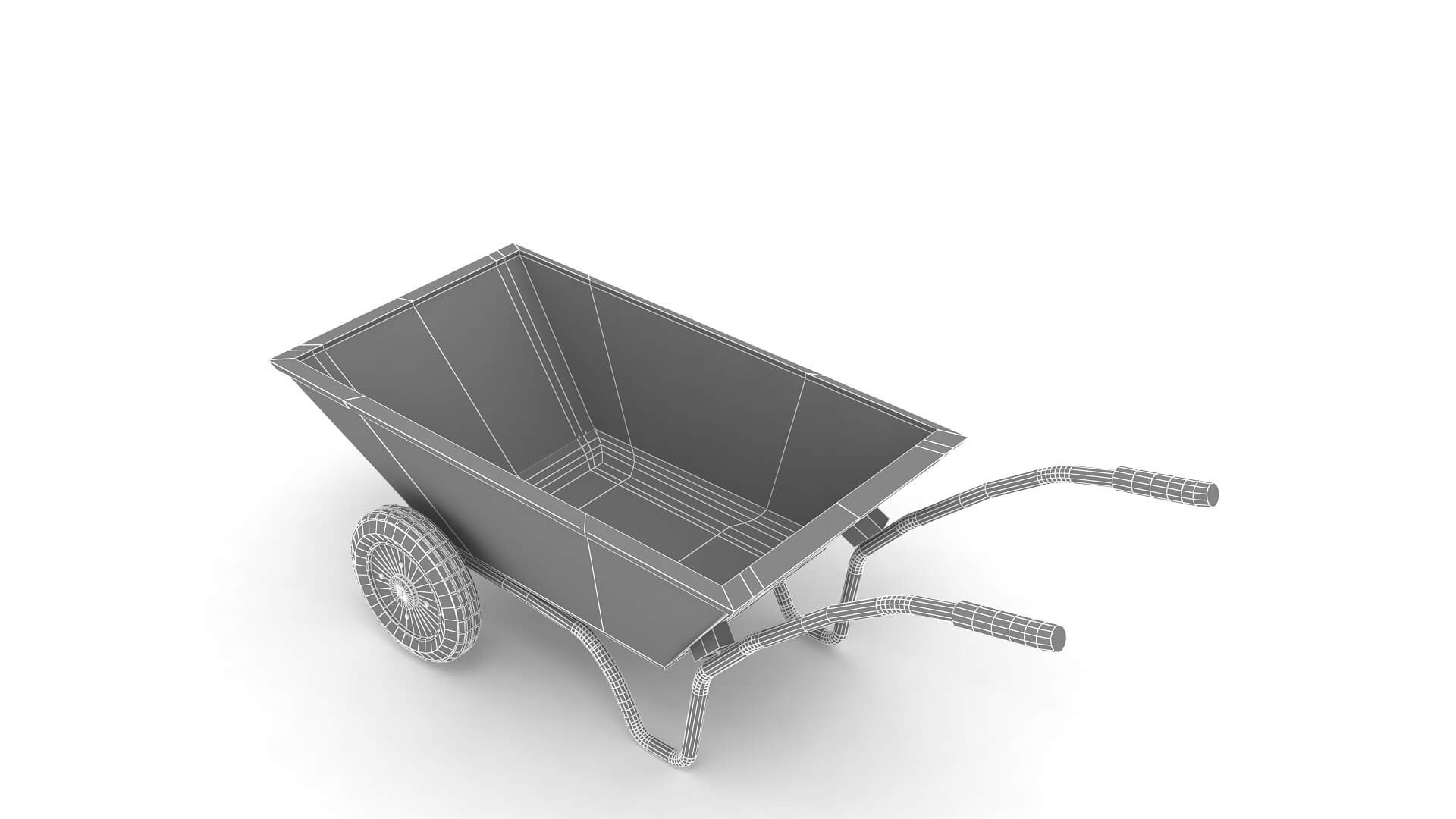 Wheel Barrow Model by 3dcharity