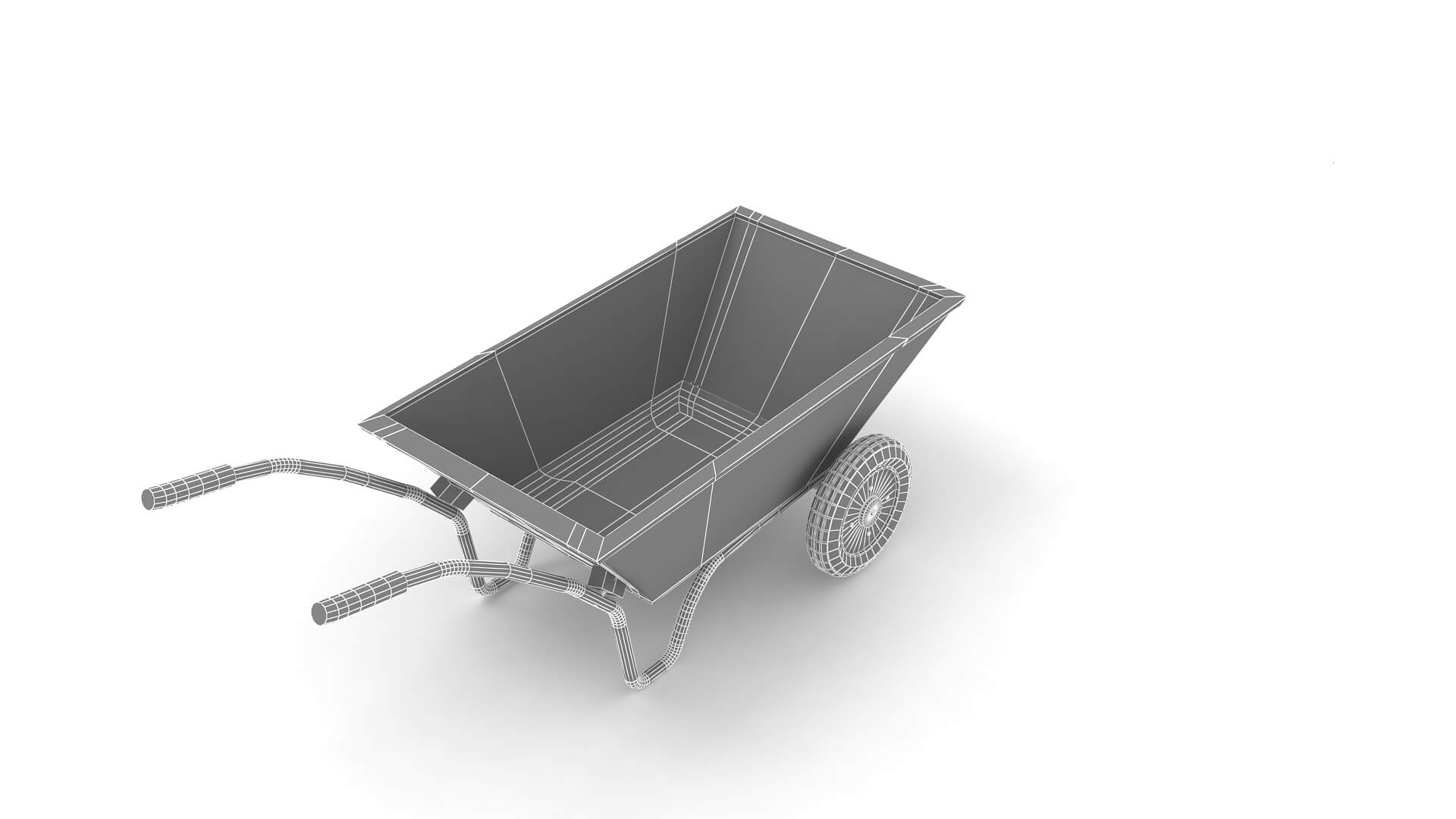 Wheel Barrow Model by 3dcharity
