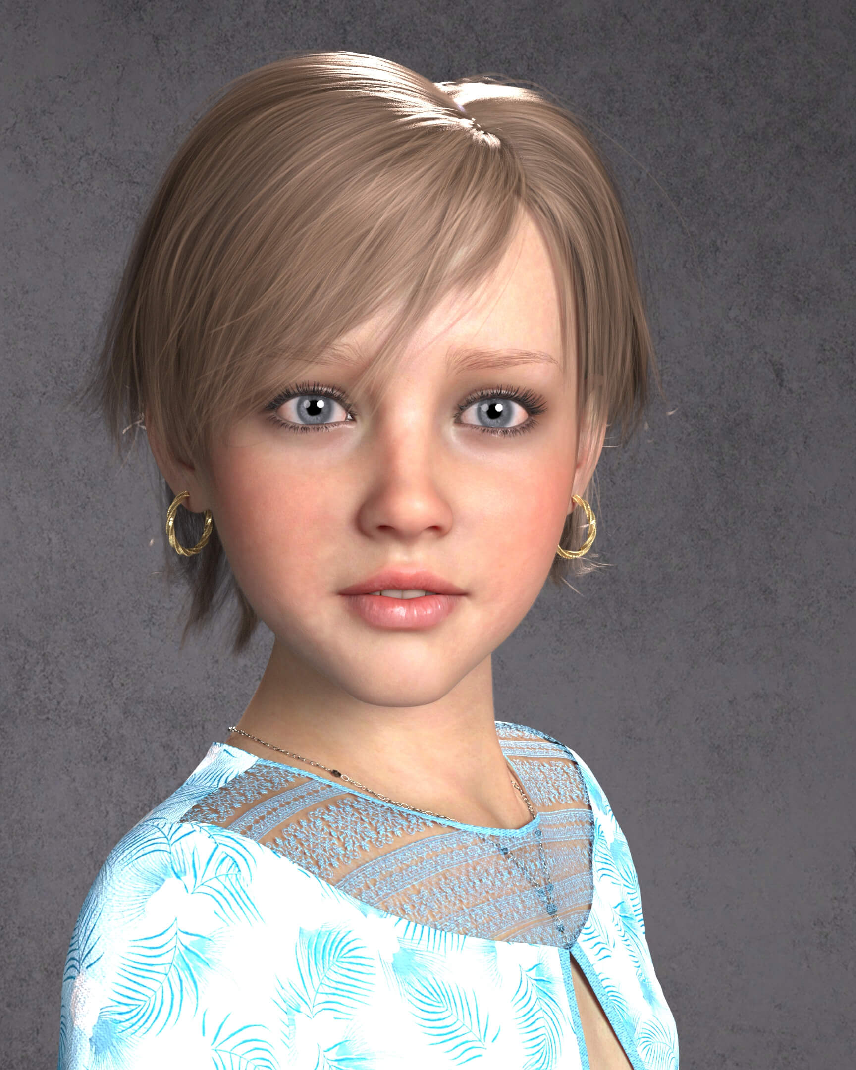 Niamh 3D Render, Digital Art by 3ddased