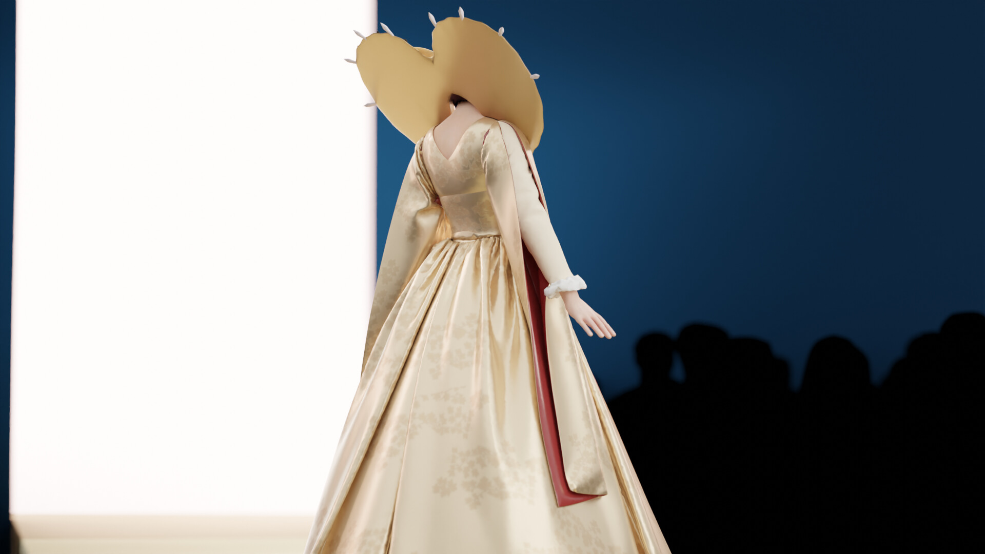 Elizabeth I's Gown Historical Clothing - 3D Model by 3deelee