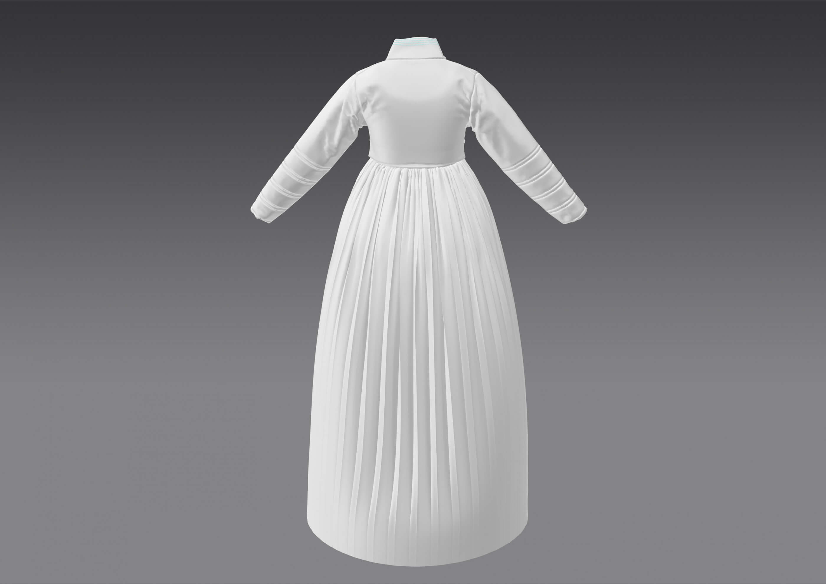 Hanfu-Hanbok High-Poly 3D Model by 3deelee
