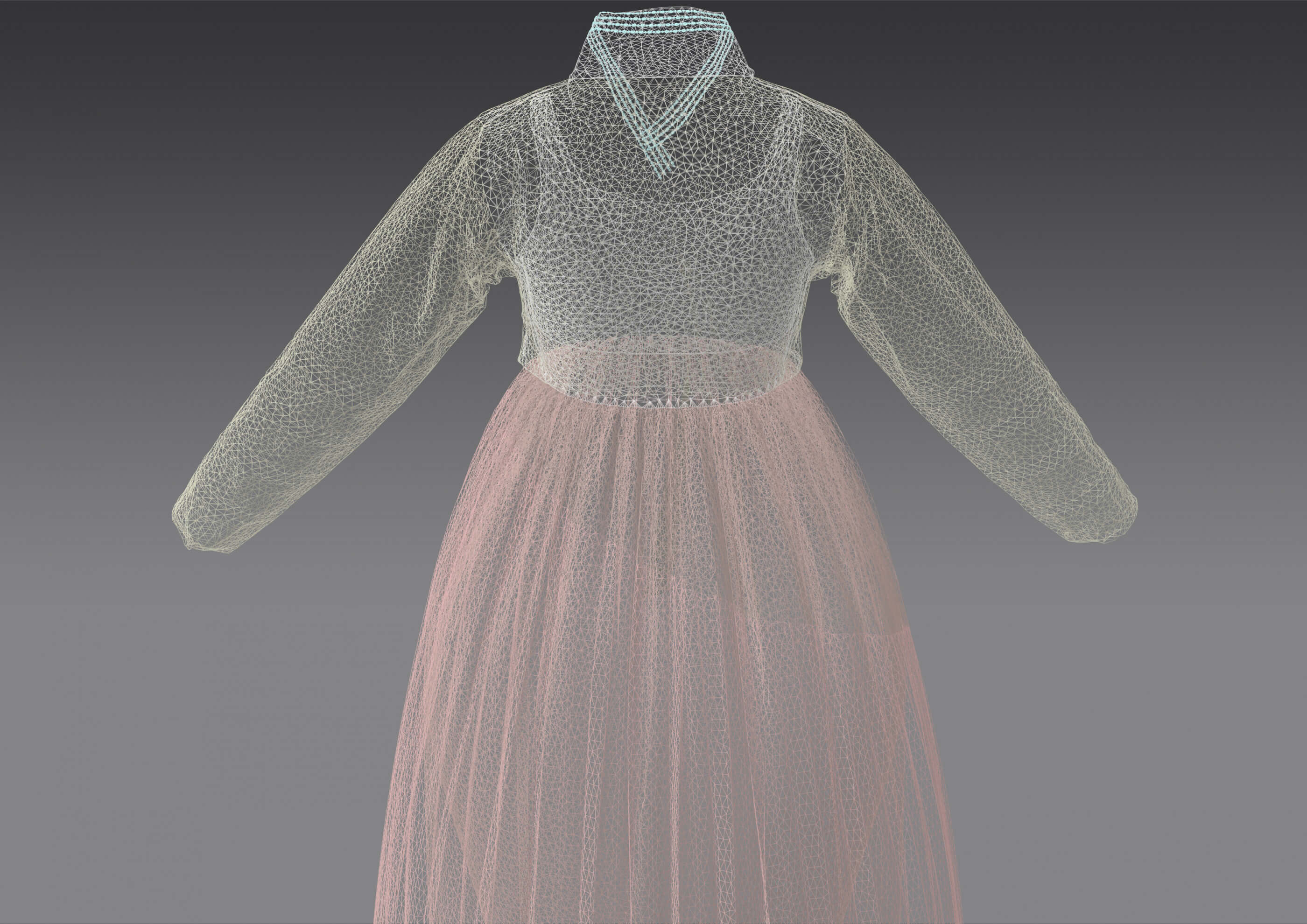 Hanfu-Hanbok High-Poly 3D Model by 3deelee