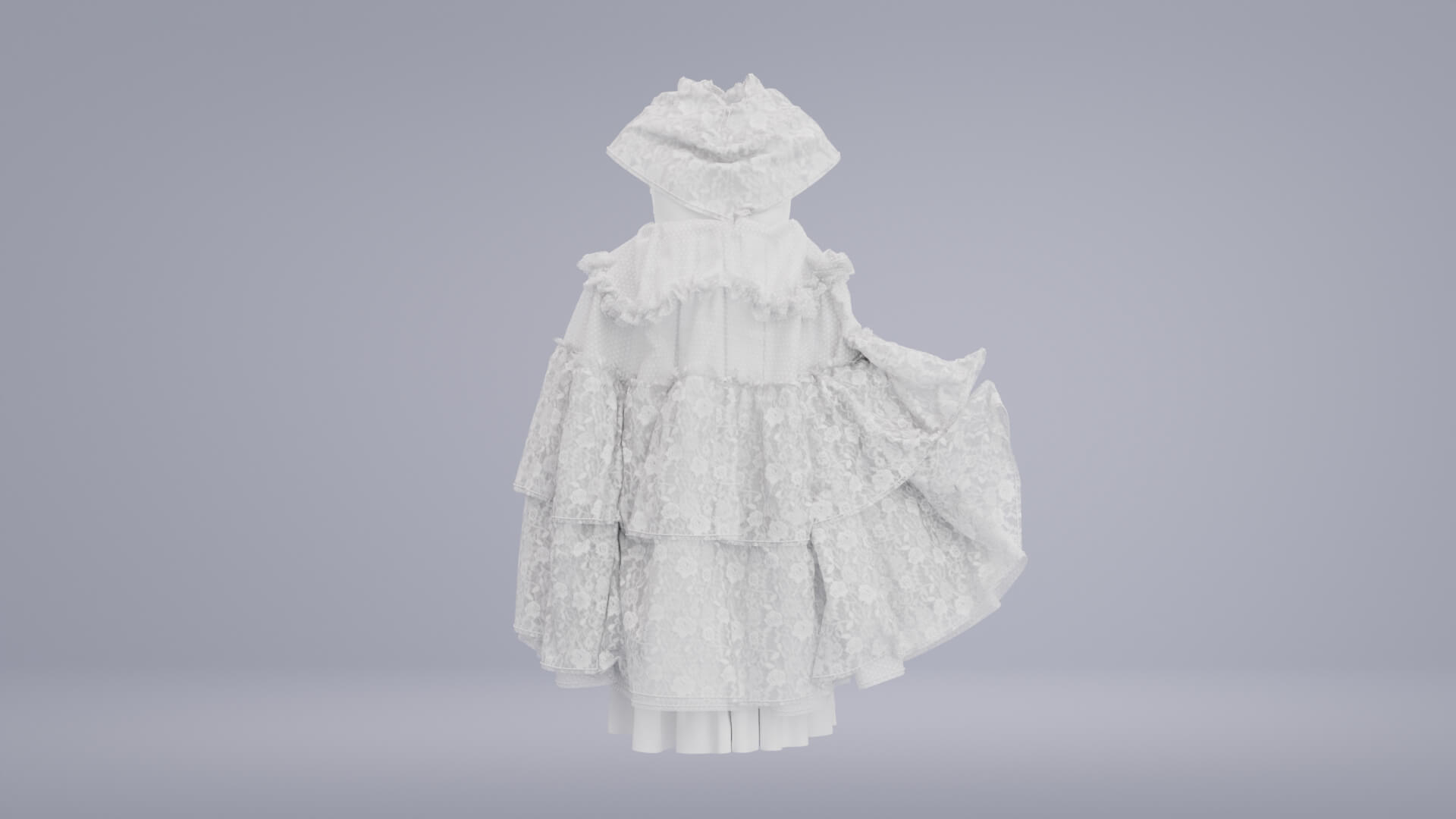 Brazilian Clothing 3D Model by 3deelee