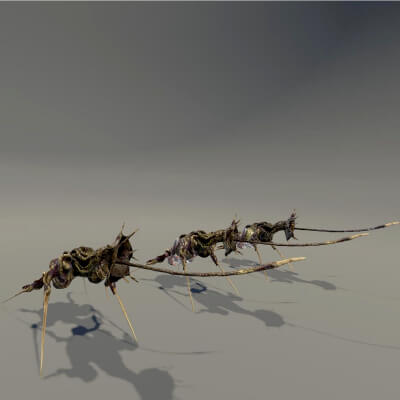 Monster 13 Game Ready Animated 3D Model by 3deeper