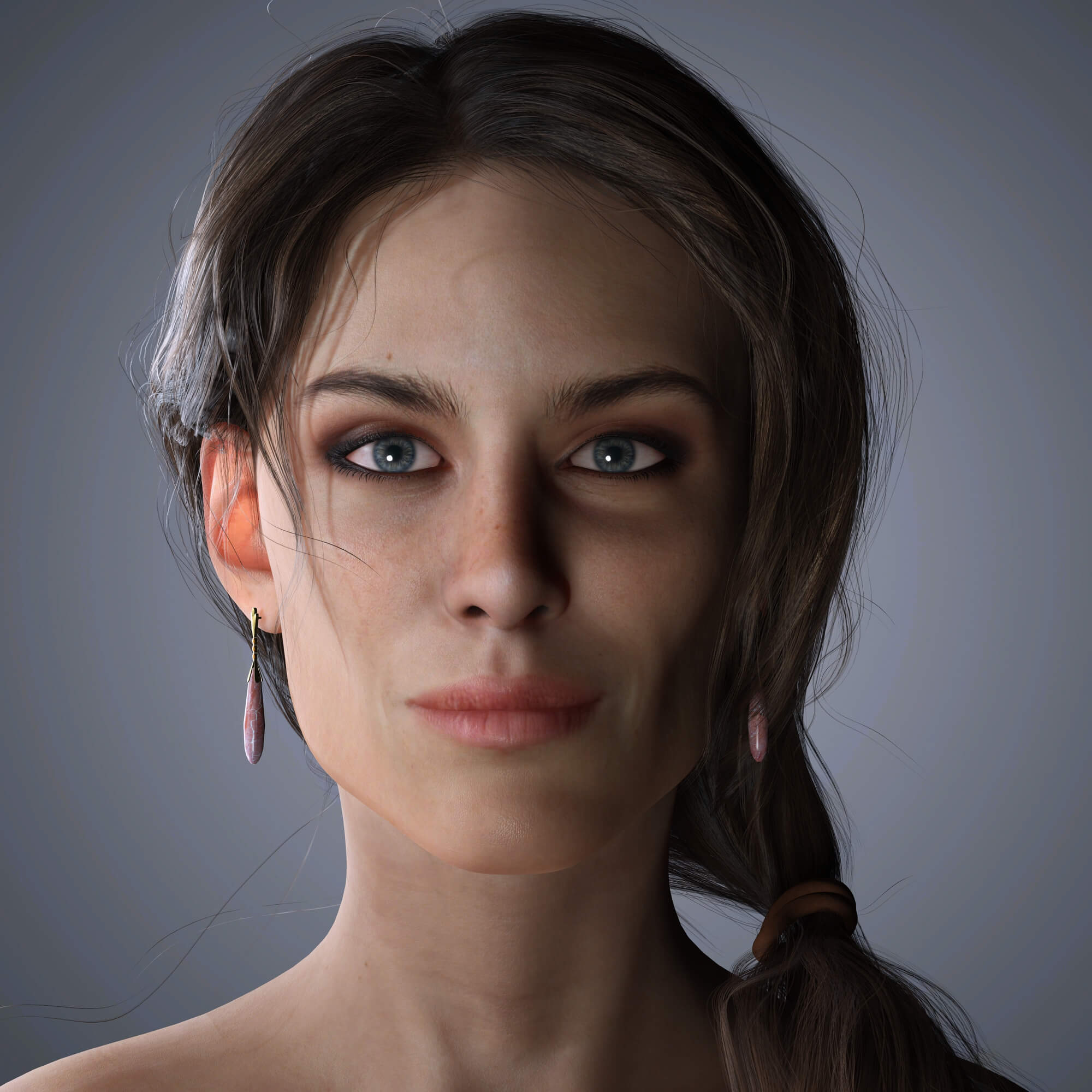 Alexa Chung Character 3D Model Low-Poly 3D Model by 3designer94
