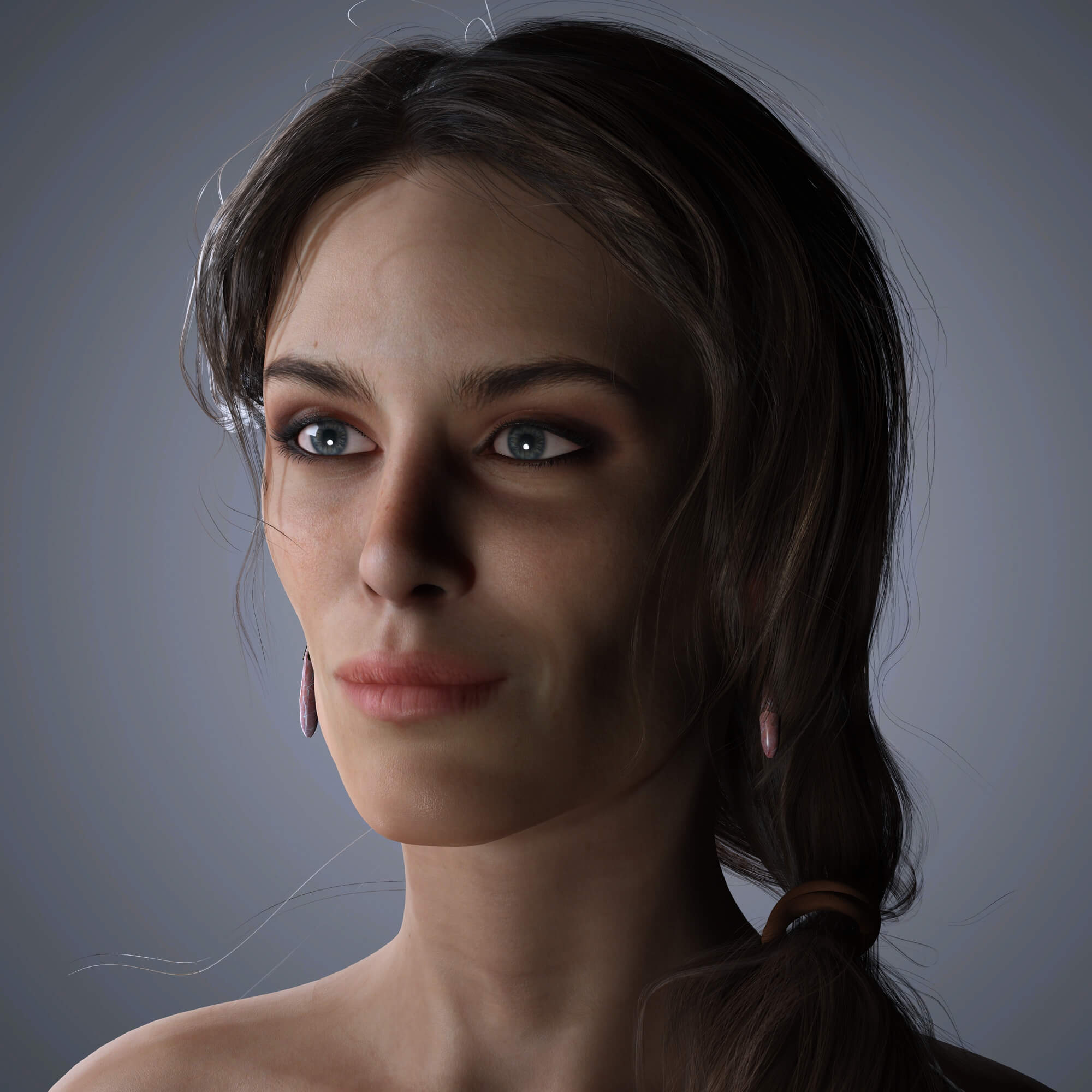 Alexa Chung Character 3D Model Low-Poly 3D Model by 3designer94