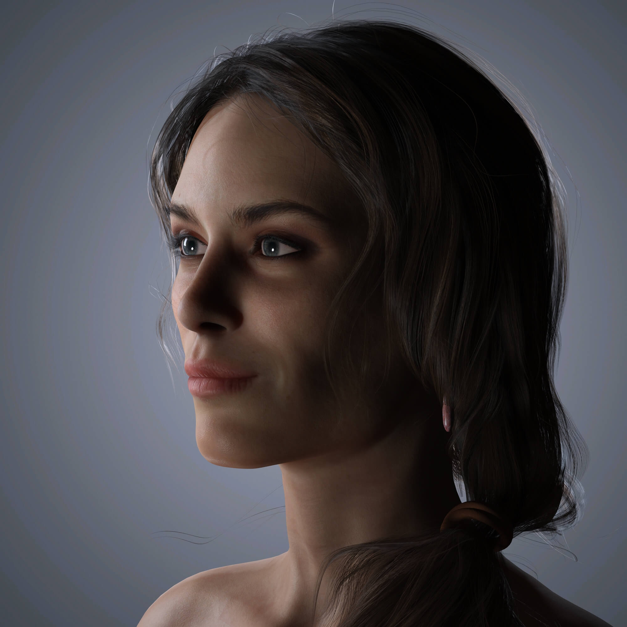 Alexa Chung Character 3D Model Low-Poly 3D Model by 3designer94