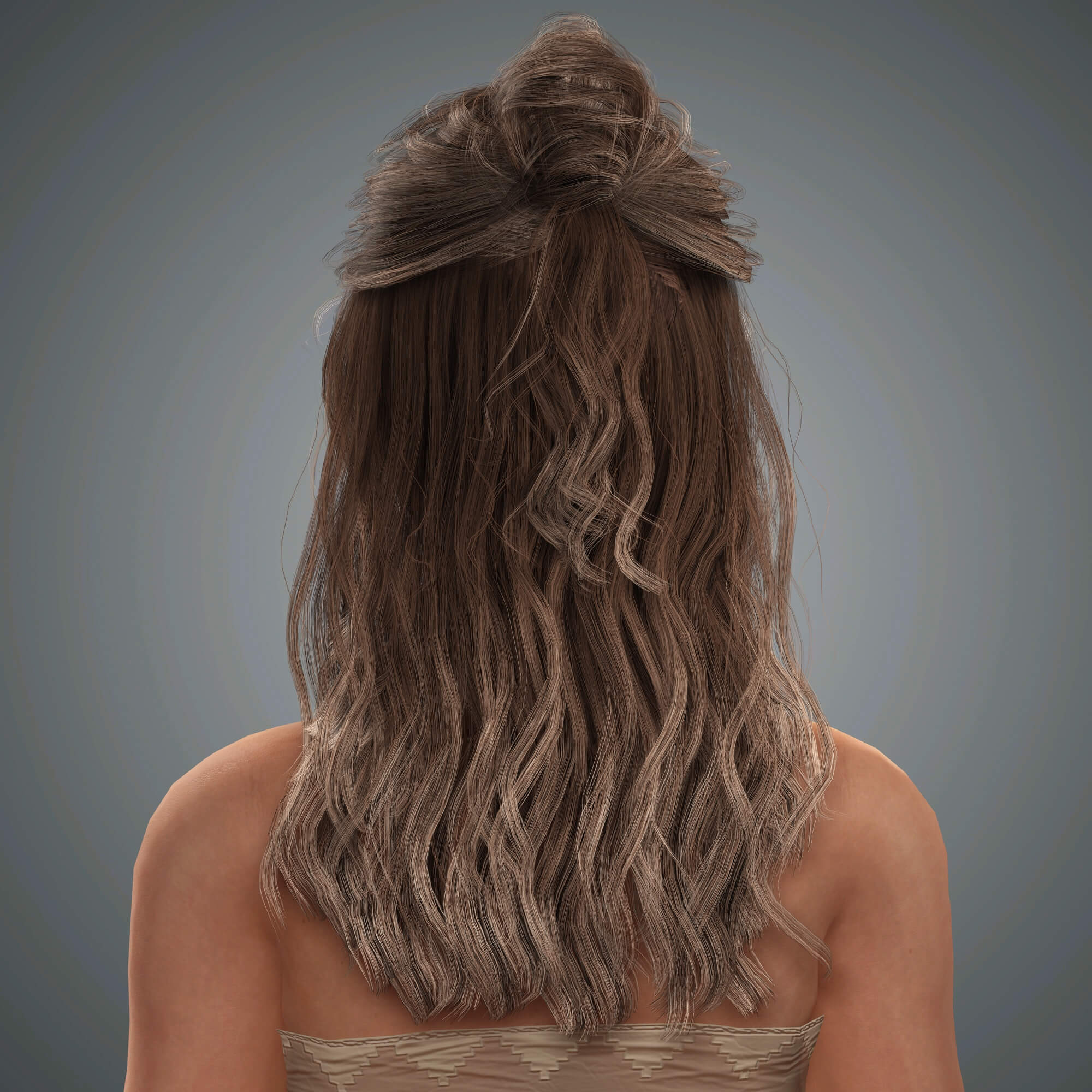 Ana de Armas Character Low Poly 3D Model by 3designer94