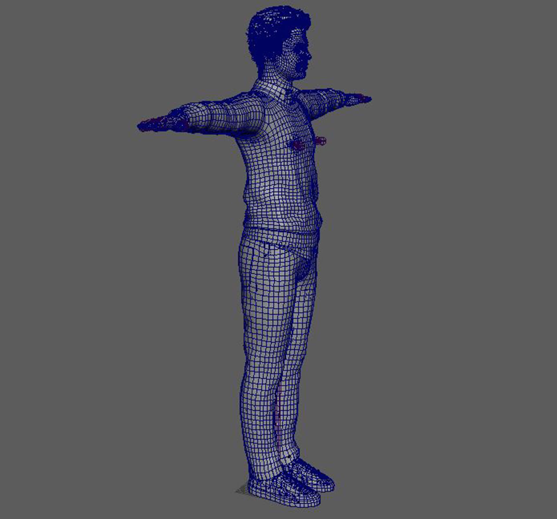 Ansel Elgort Character 3D Model Low-poly 3D model by 3designer94