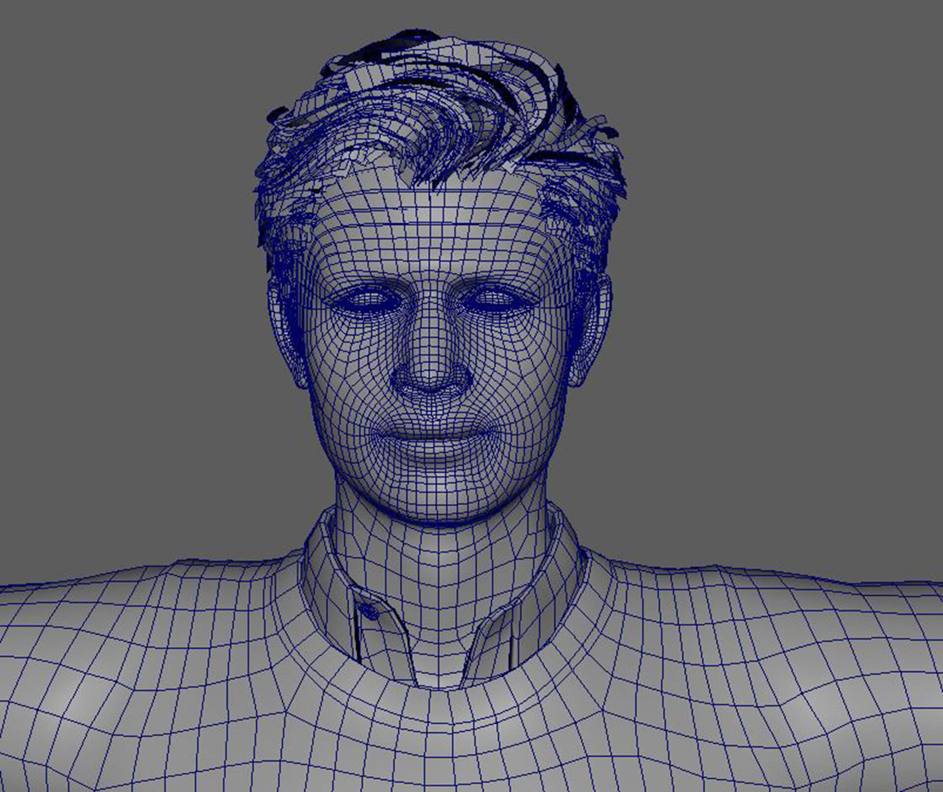 Ansel Elgort Character 3D Model Low-poly 3D model by 3designer94