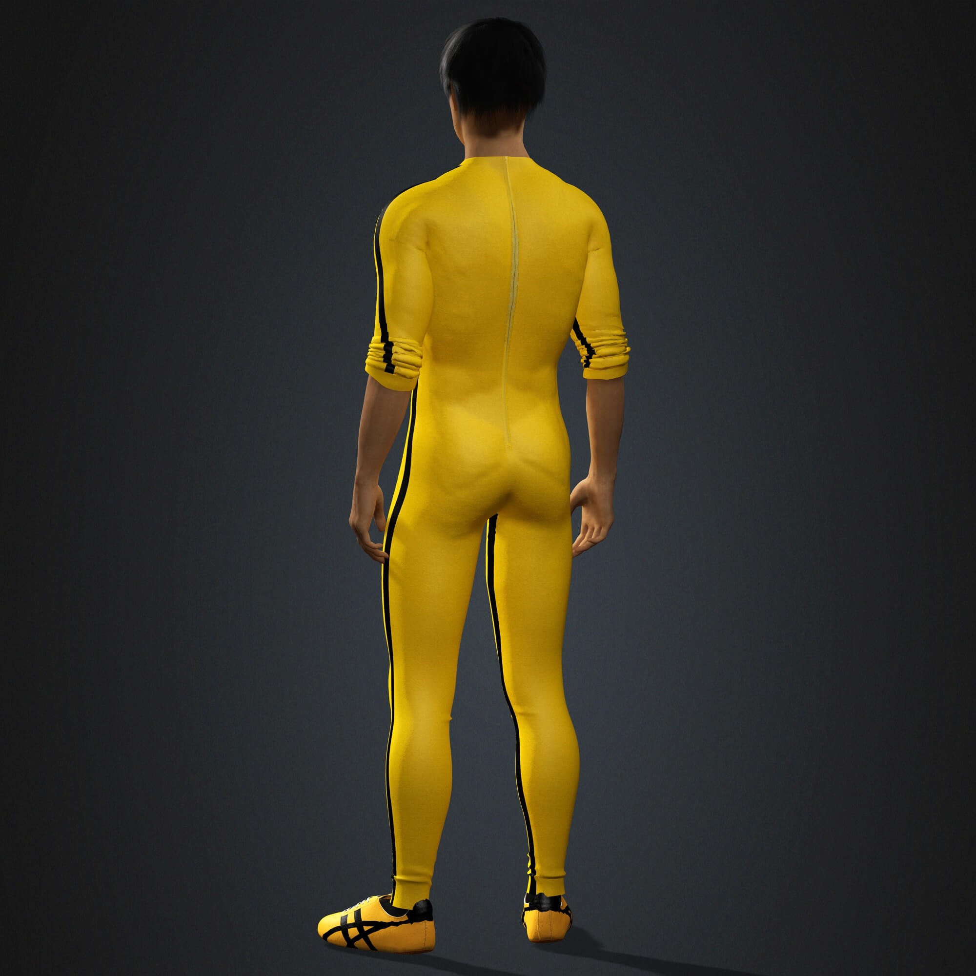 Bruce Lee Character - 3D Model by 3designer94