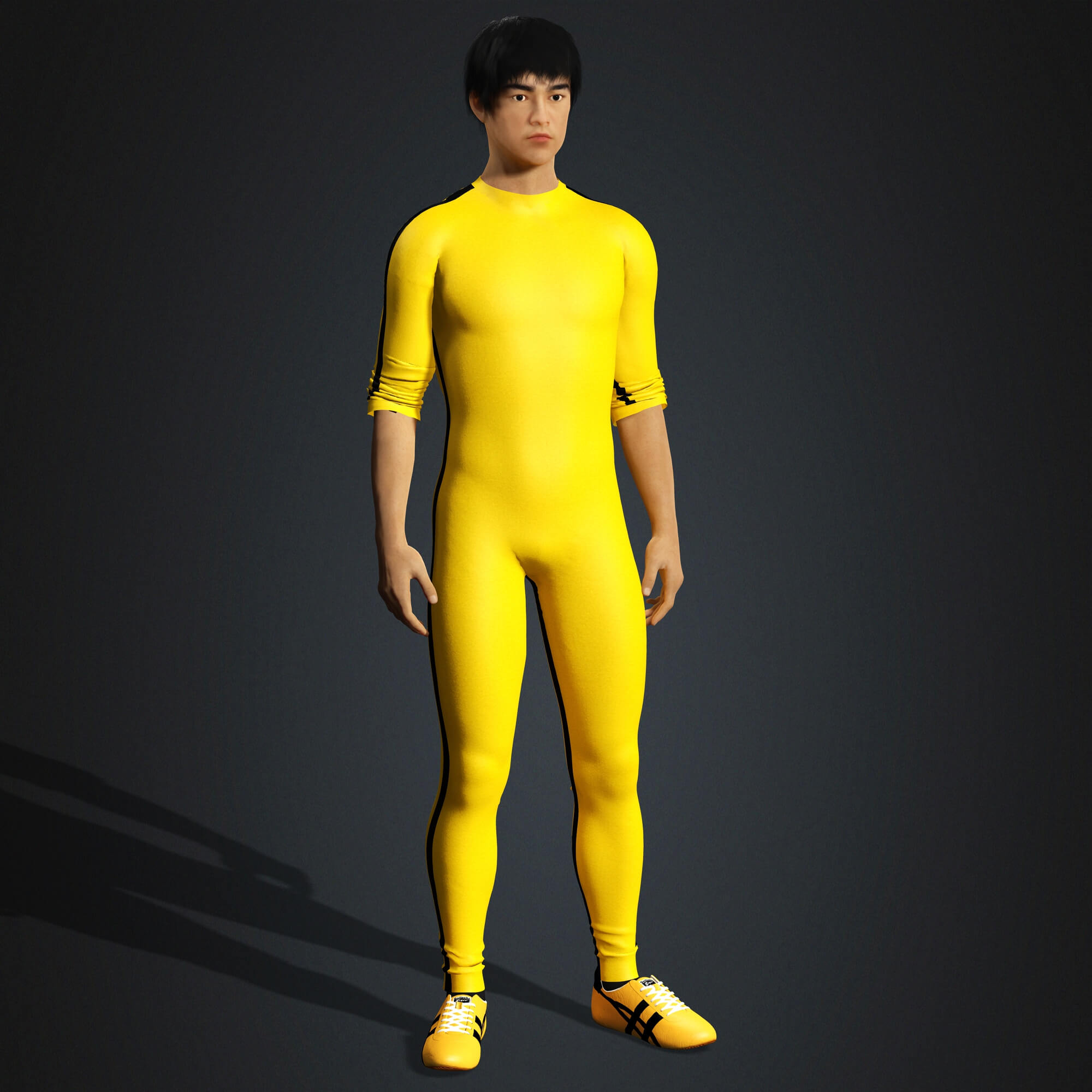 Bruce Lee Character - 3D Model by 3designer94