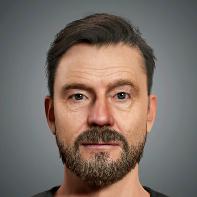 Bryan Cranston Character - 3D Model by 3designer94