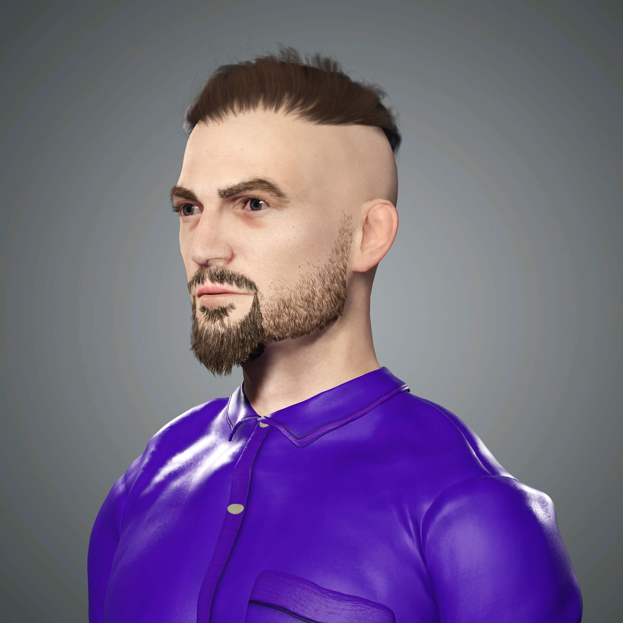 Cartoon Male Character Ready for Game and Animation - 3D Model by ...
