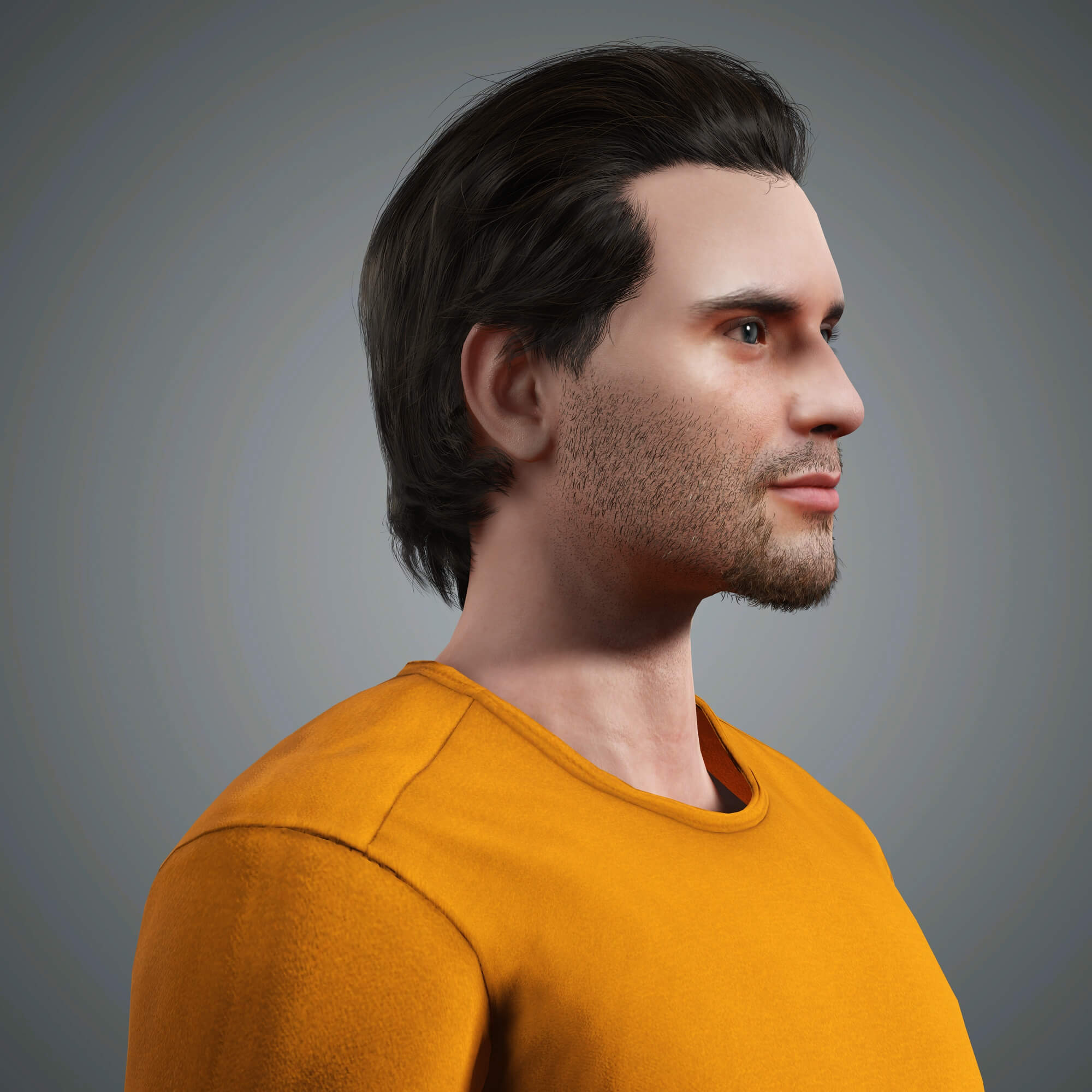 David Corenswet Character Low Poly 3D Model by 3designer94