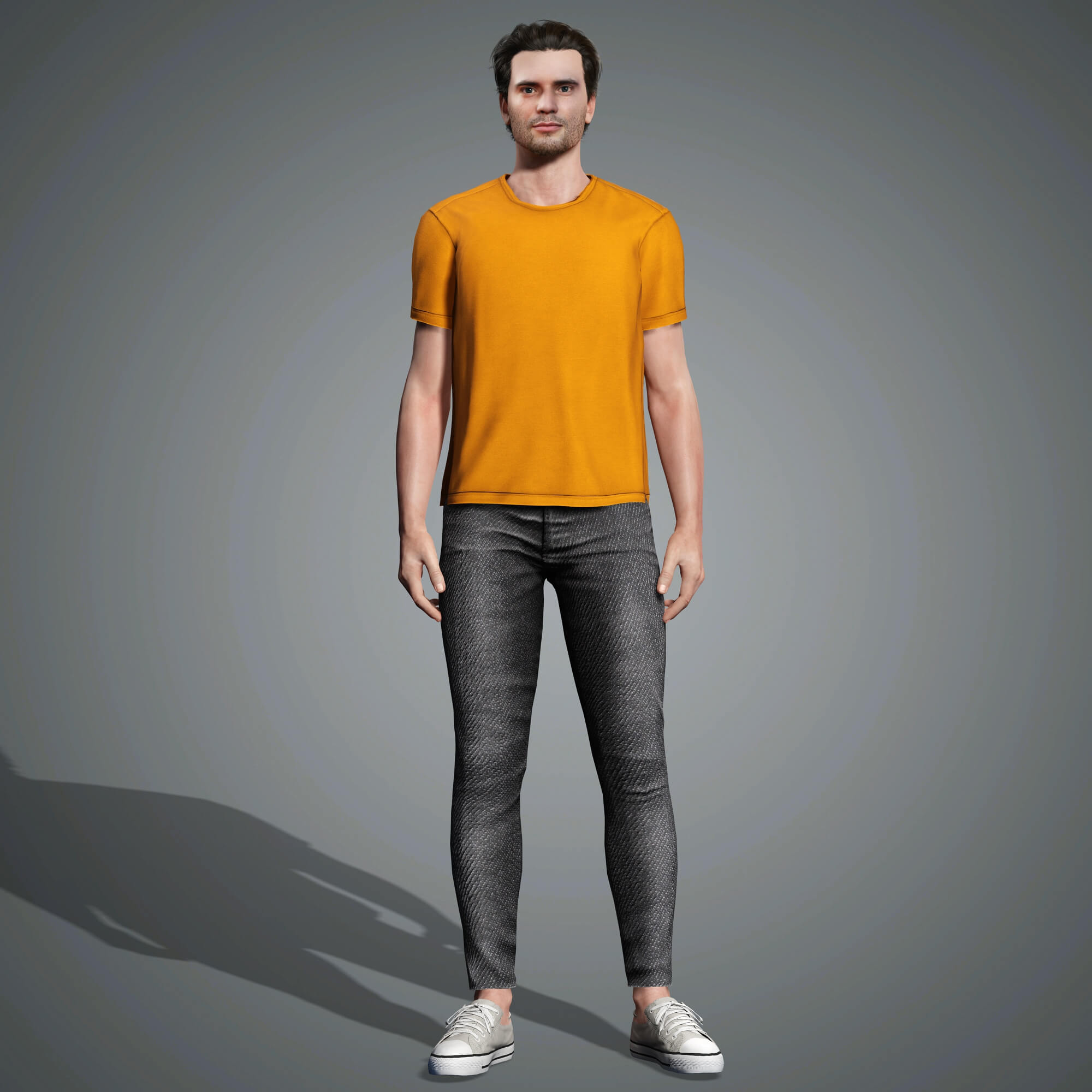 David Corenswet Character Low Poly 3D Model by 3designer94