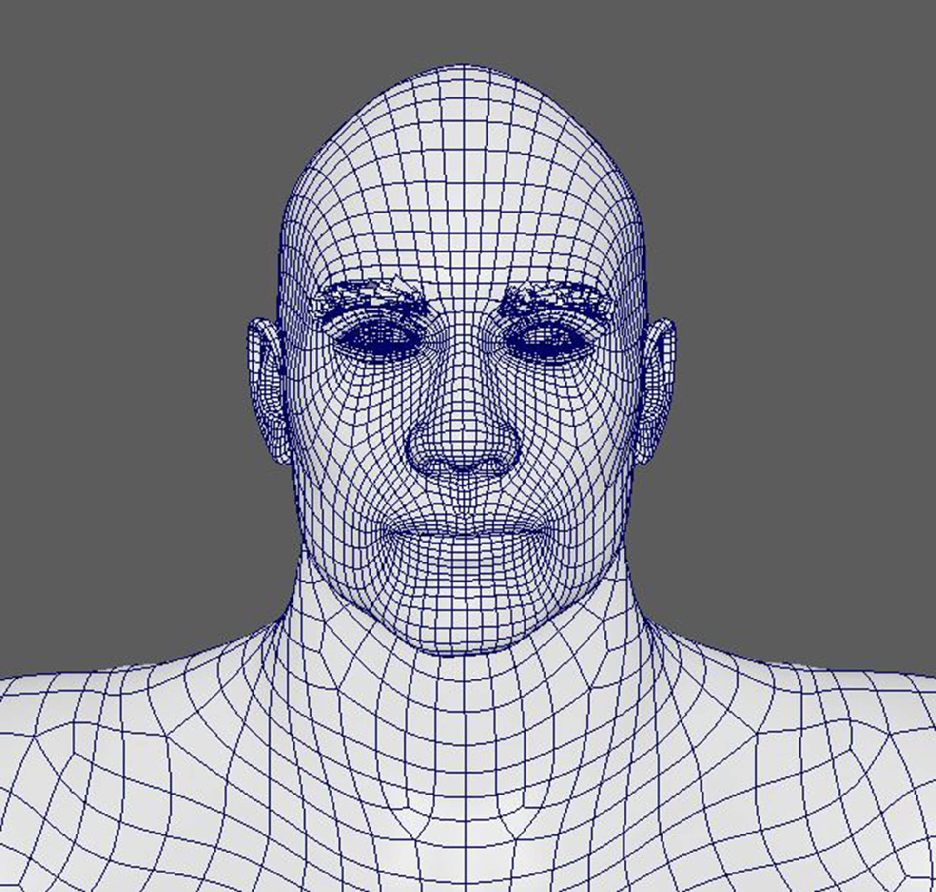 Dwayne Johnson 3D Model Low Poly by 3designer94