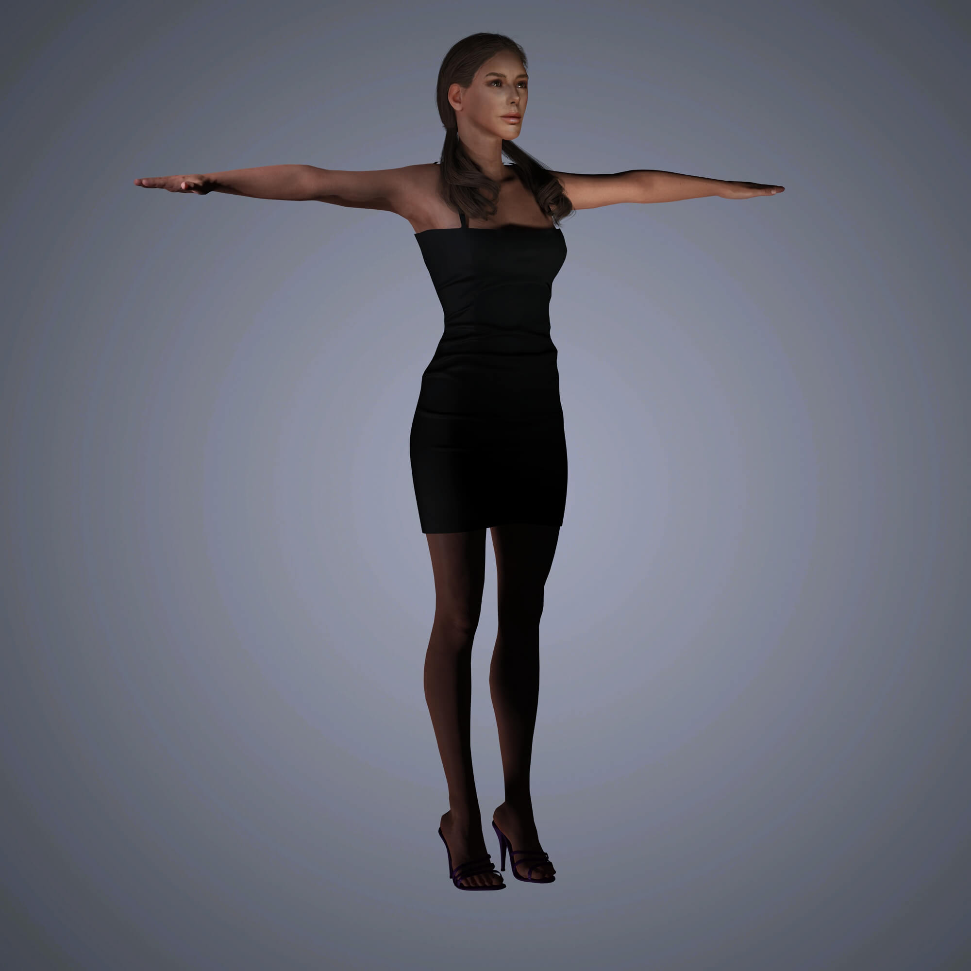 Kate Beckinsale Character - 3D Model by 3designer94
