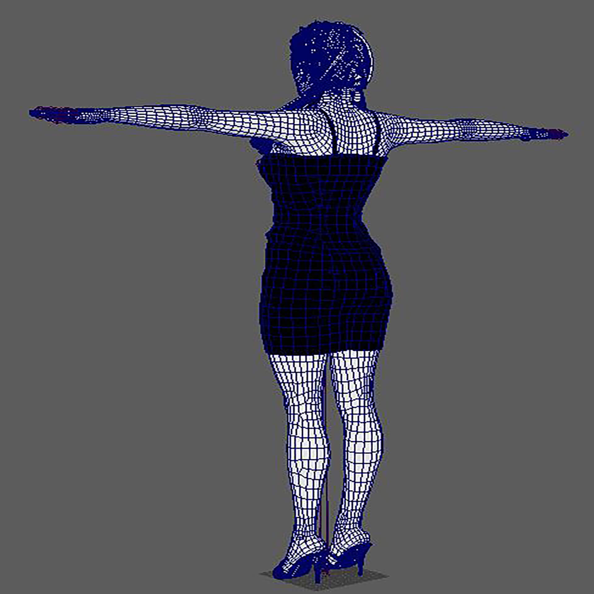 Kate Beckinsale Character - 3D Model by 3designer94