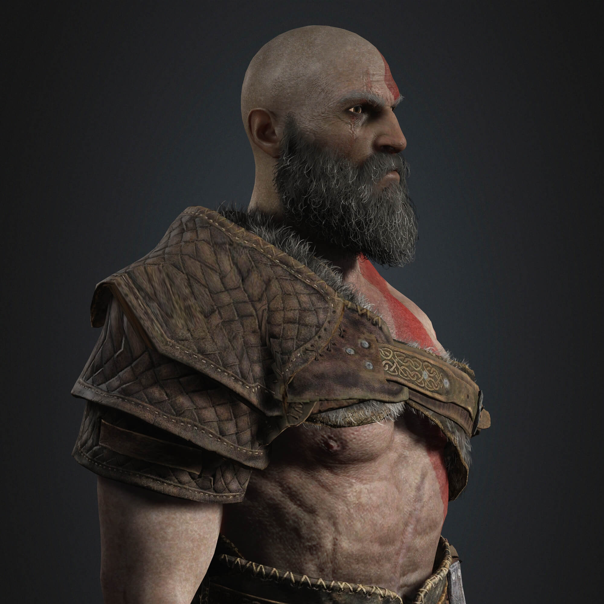 Kratos Character - 3D Model by 3designer94