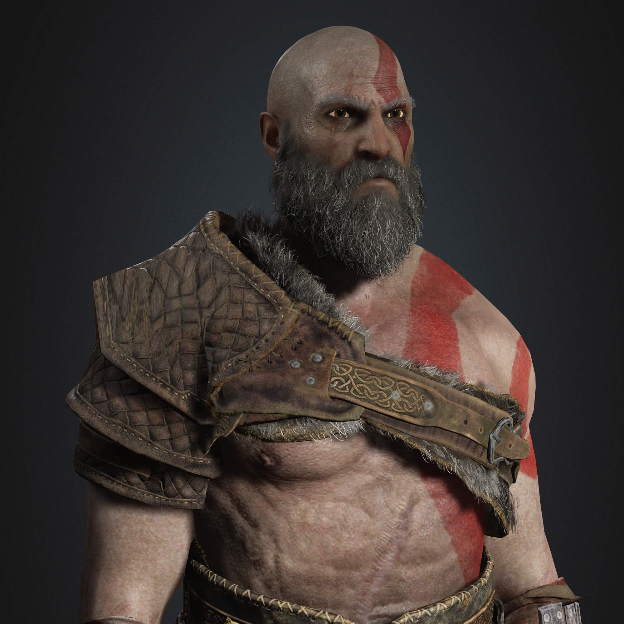 Kratos Character - 3D Model by 3designer94