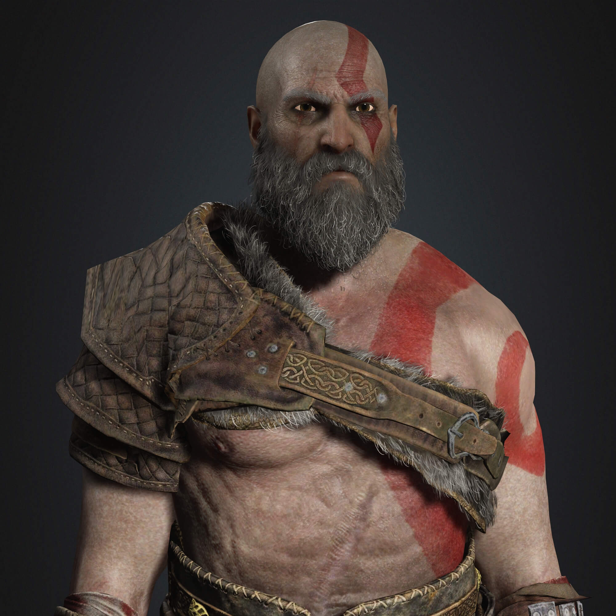 Kratos Character - 3D Model by 3designer94