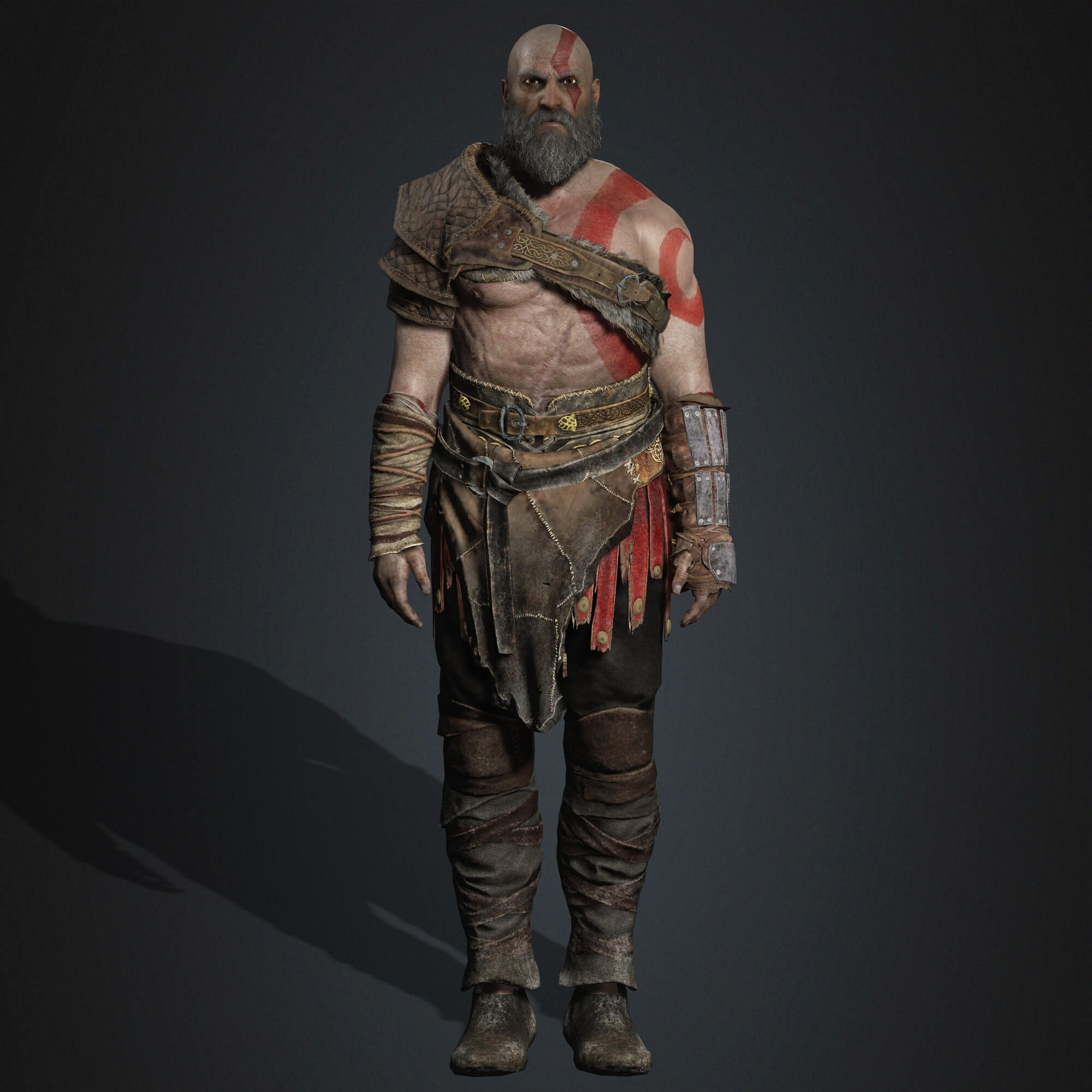 Kratos Character - 3D Model by 3designer94