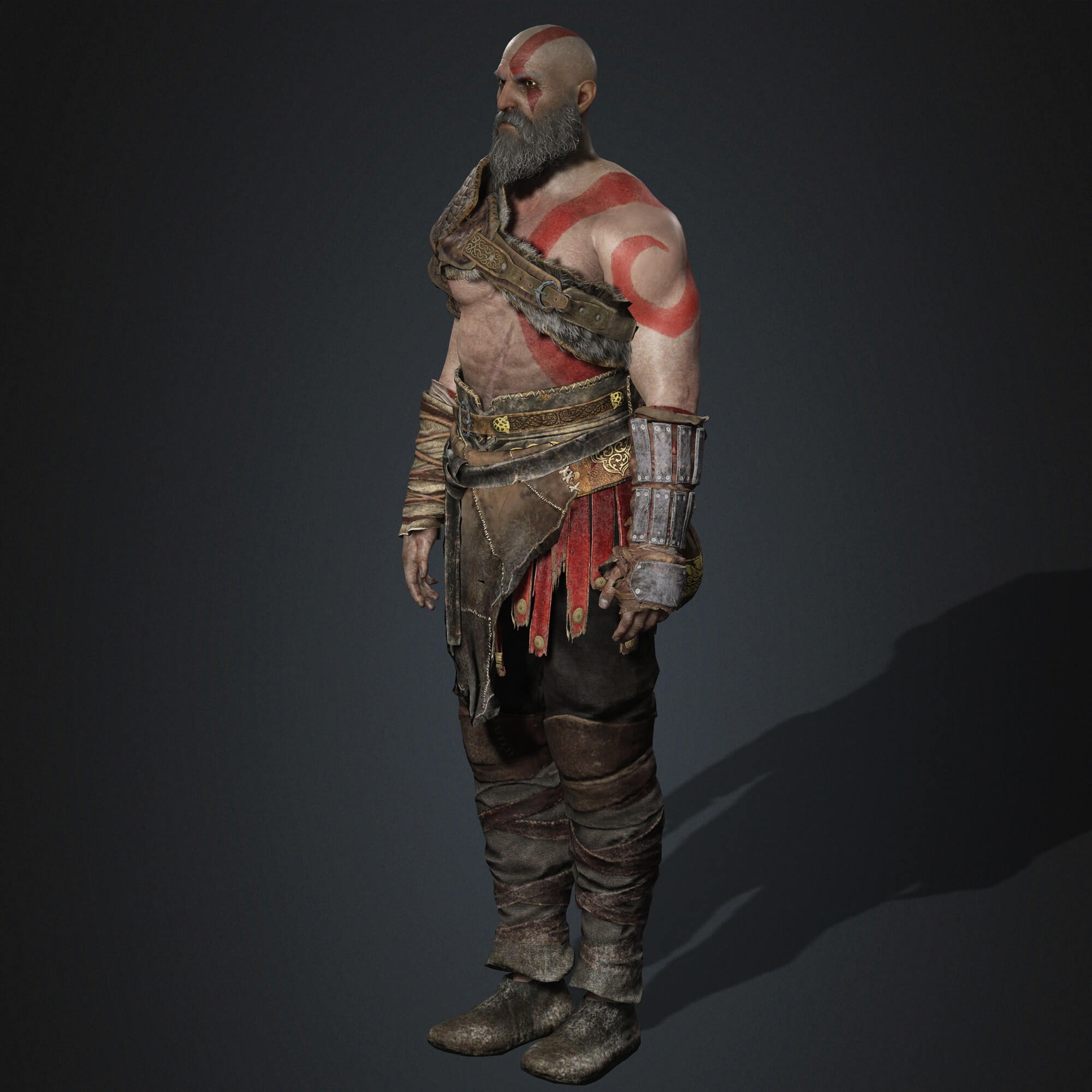 Kratos Character - 3D Model by 3designer94