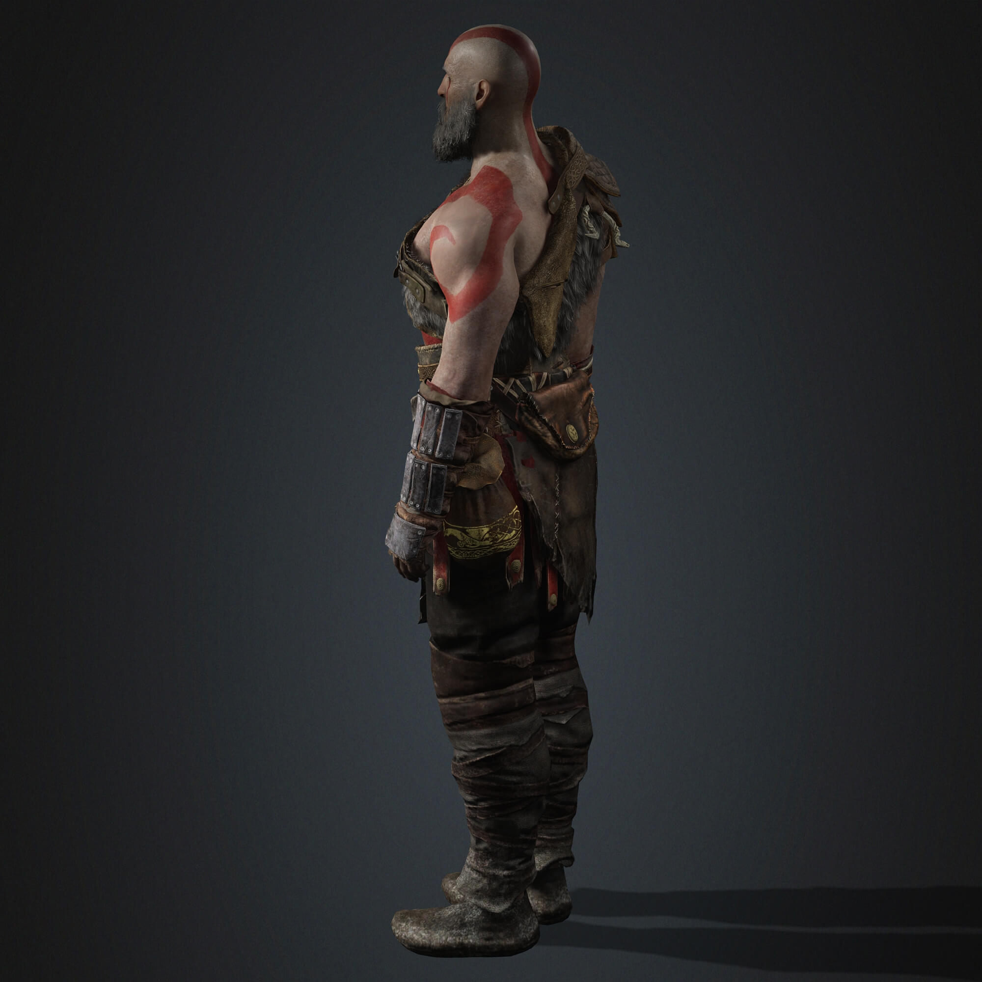 Kratos Character - 3D Model by 3designer94