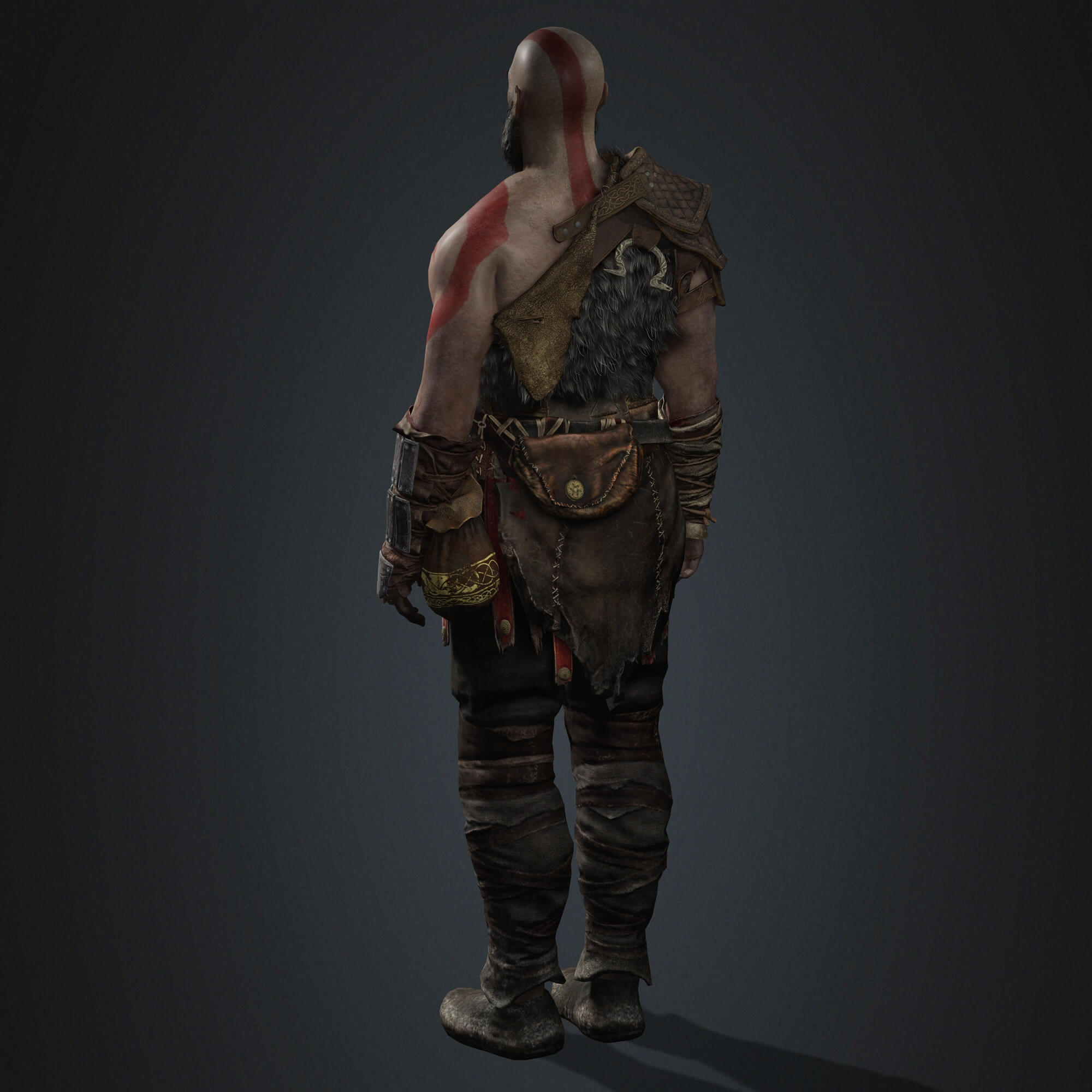 Kratos Character - 3D Model by 3designer94