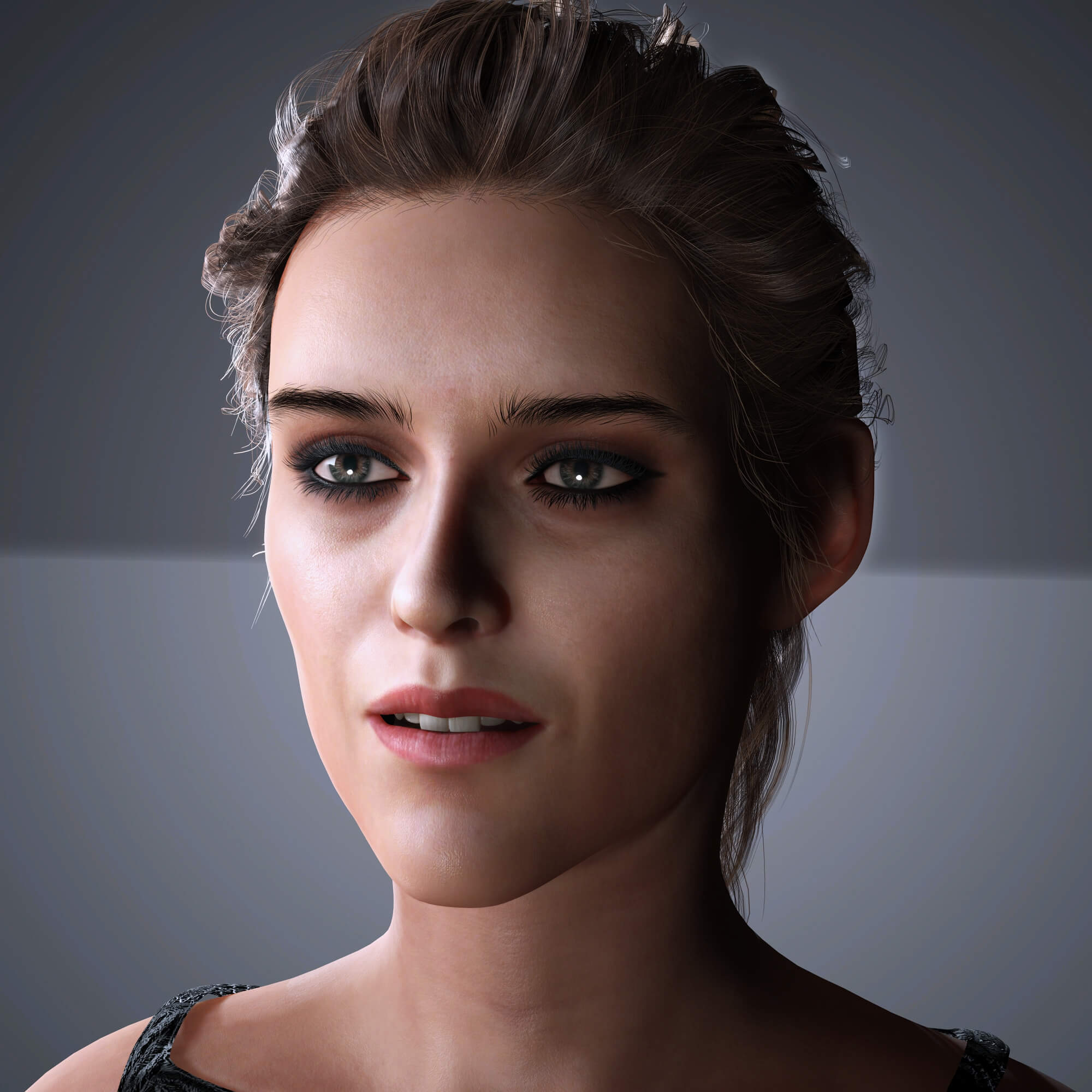 kristen stewart Character 3D Model Low-poly 3D model by 3designer94