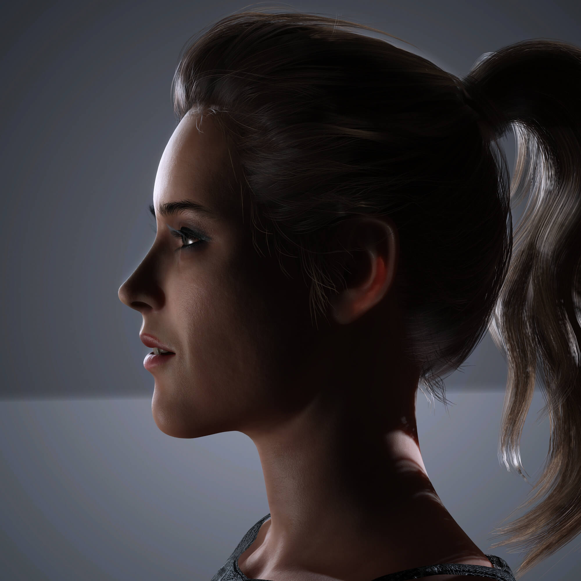 kristen stewart Character 3D Model Low-poly 3D model by 3designer94