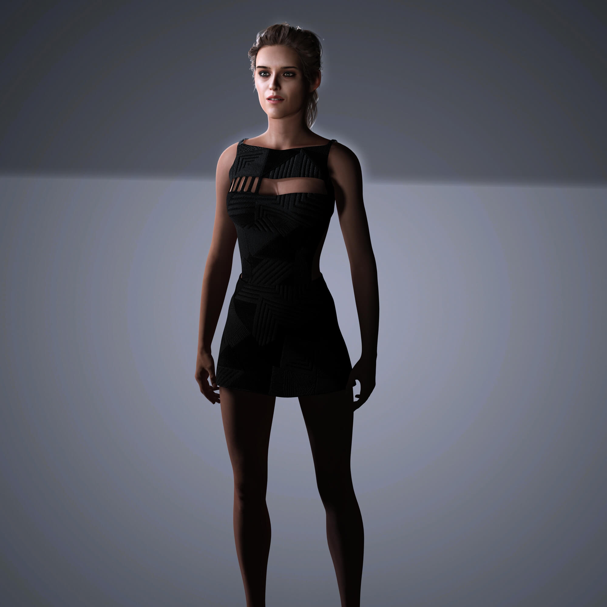 kristen stewart Character 3D Model Low-poly 3D model by 3designer94