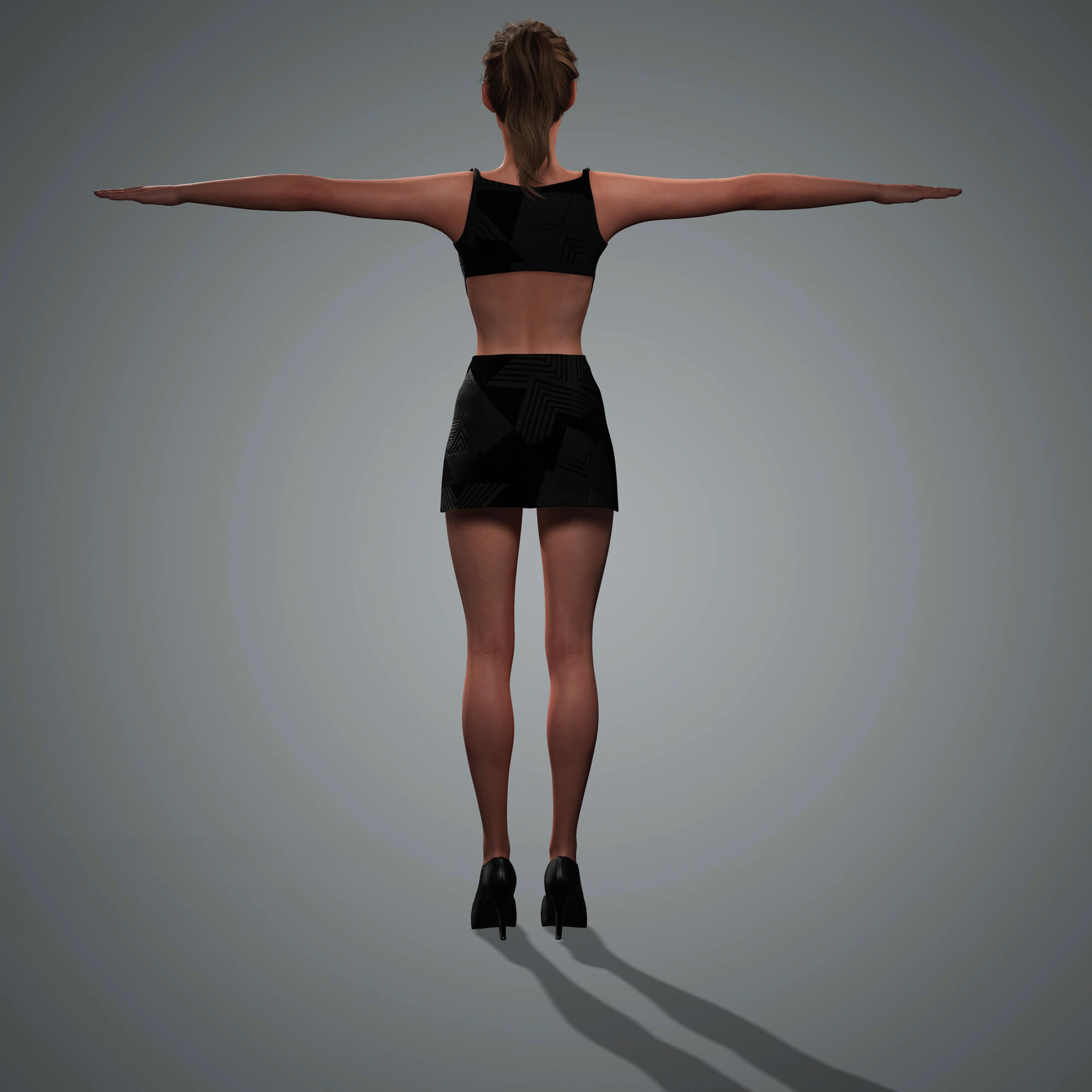 kristen stewart Character 3D Model Low-poly 3D model by 3designer94