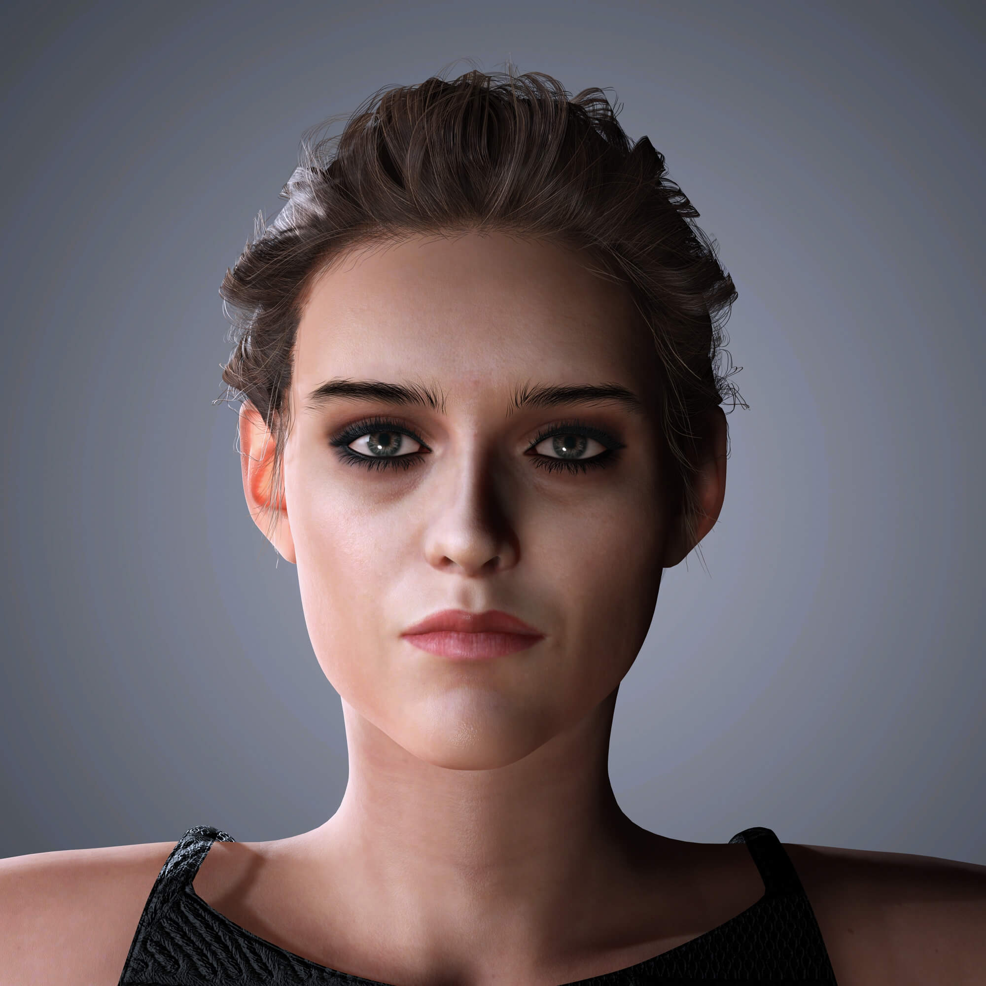 kristen stewart Character 3D Model Low-poly 3D model by 3designer94