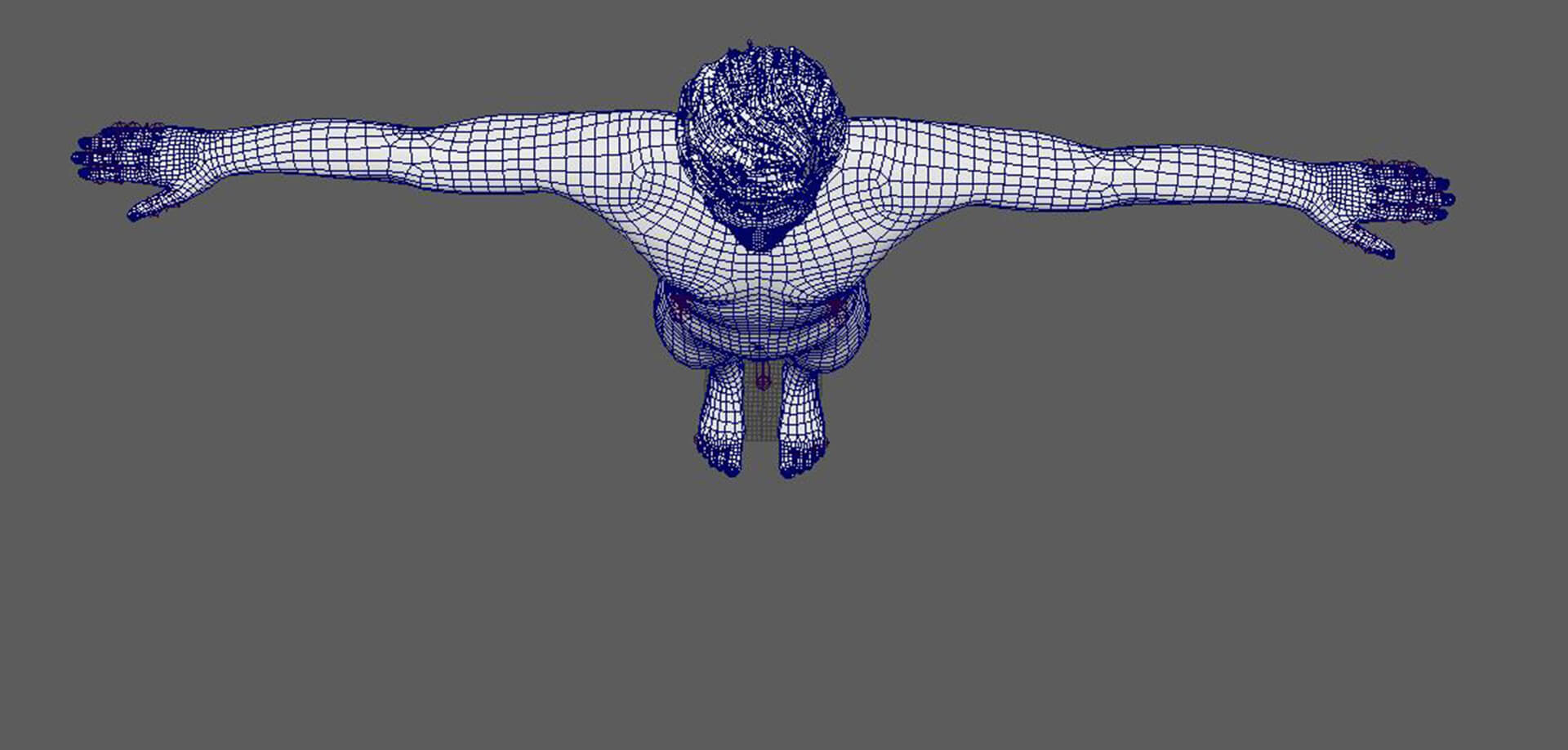 Leonardo DiCaprio 3D Model Low-poly by 3designer94