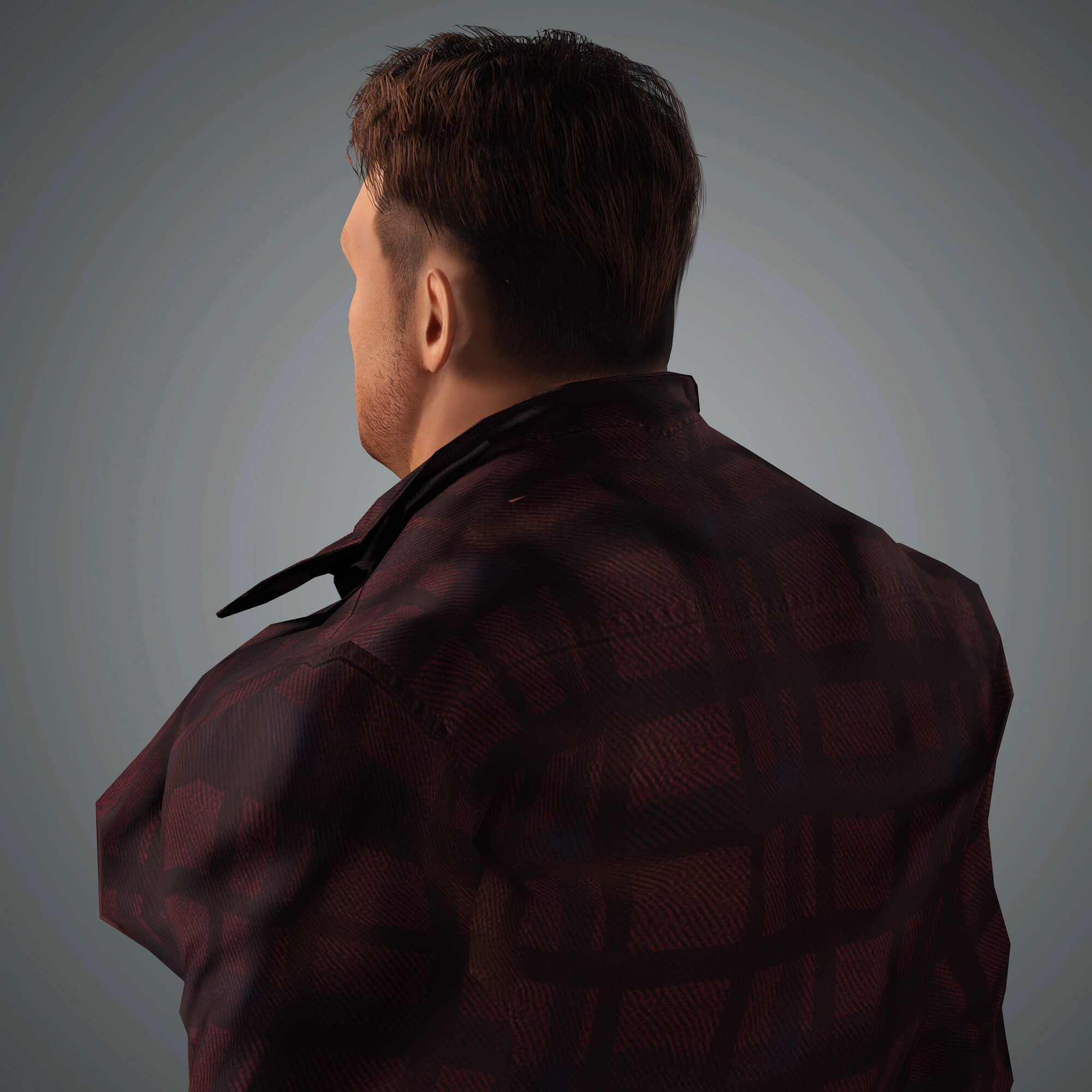 Overweight Man Character Ready for Game and Animation - 3D Model by ...