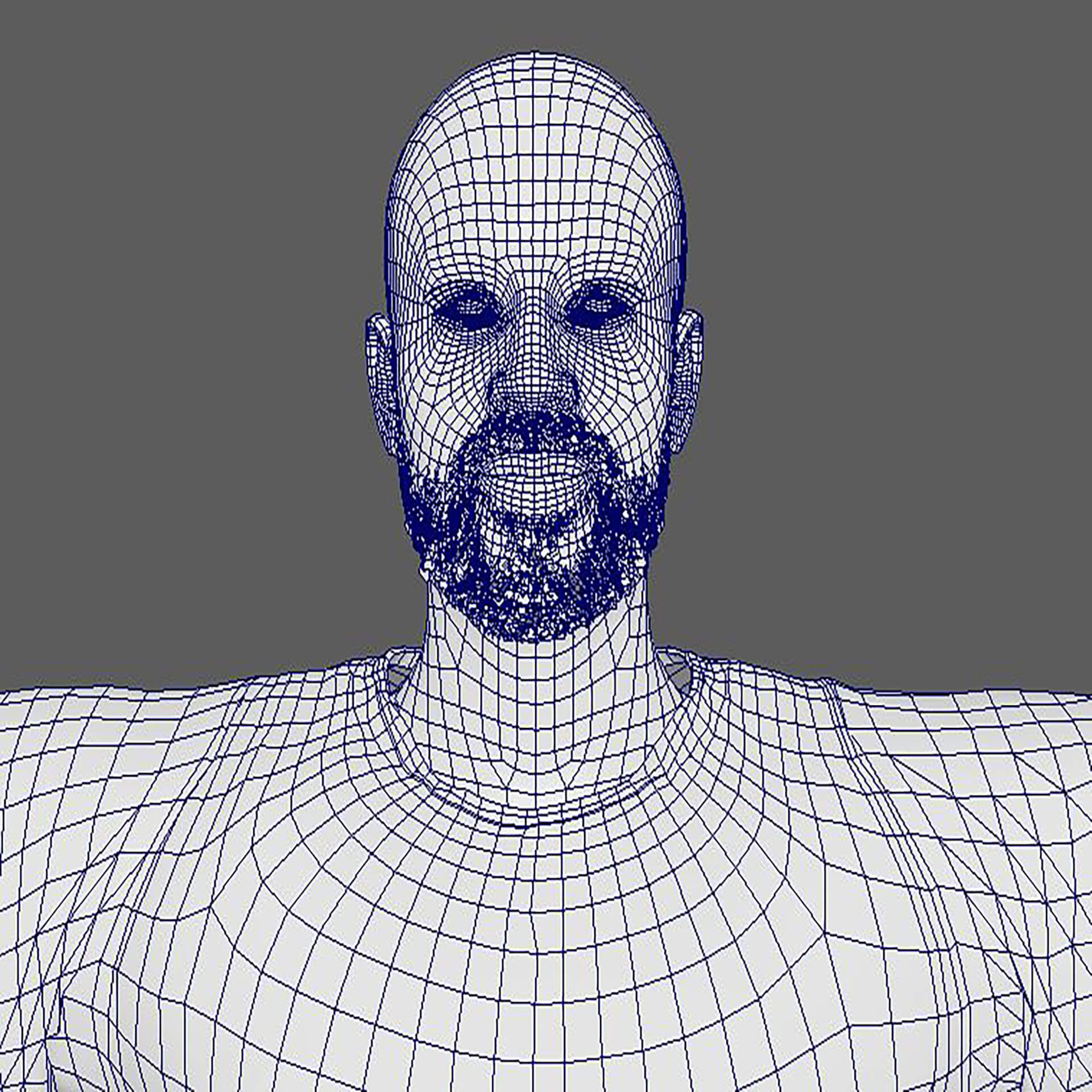 Tyson Beckford Character Low Poly 3D Model by 3designer94
