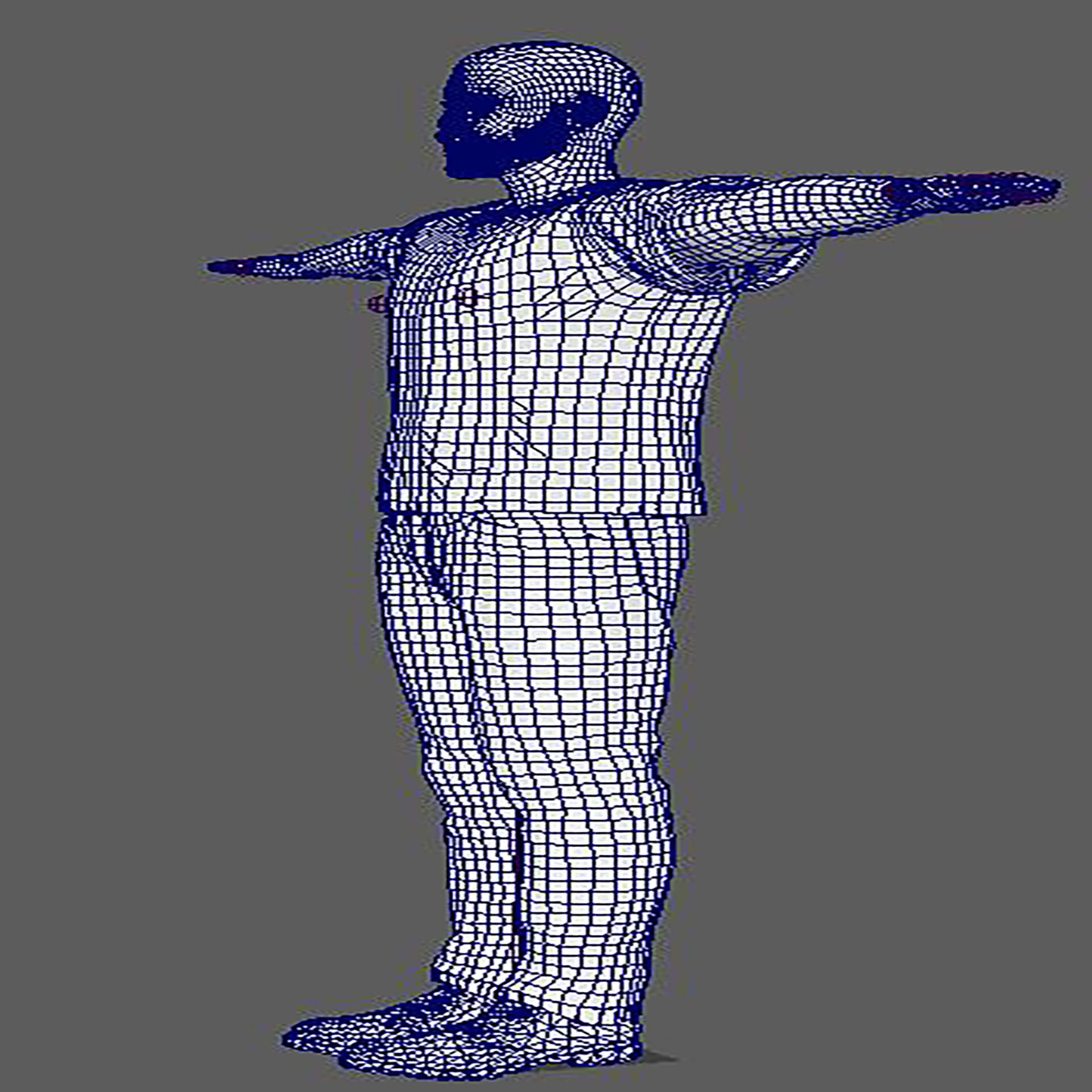 Tyson Beckford Character Low Poly 3D Model by 3designer94