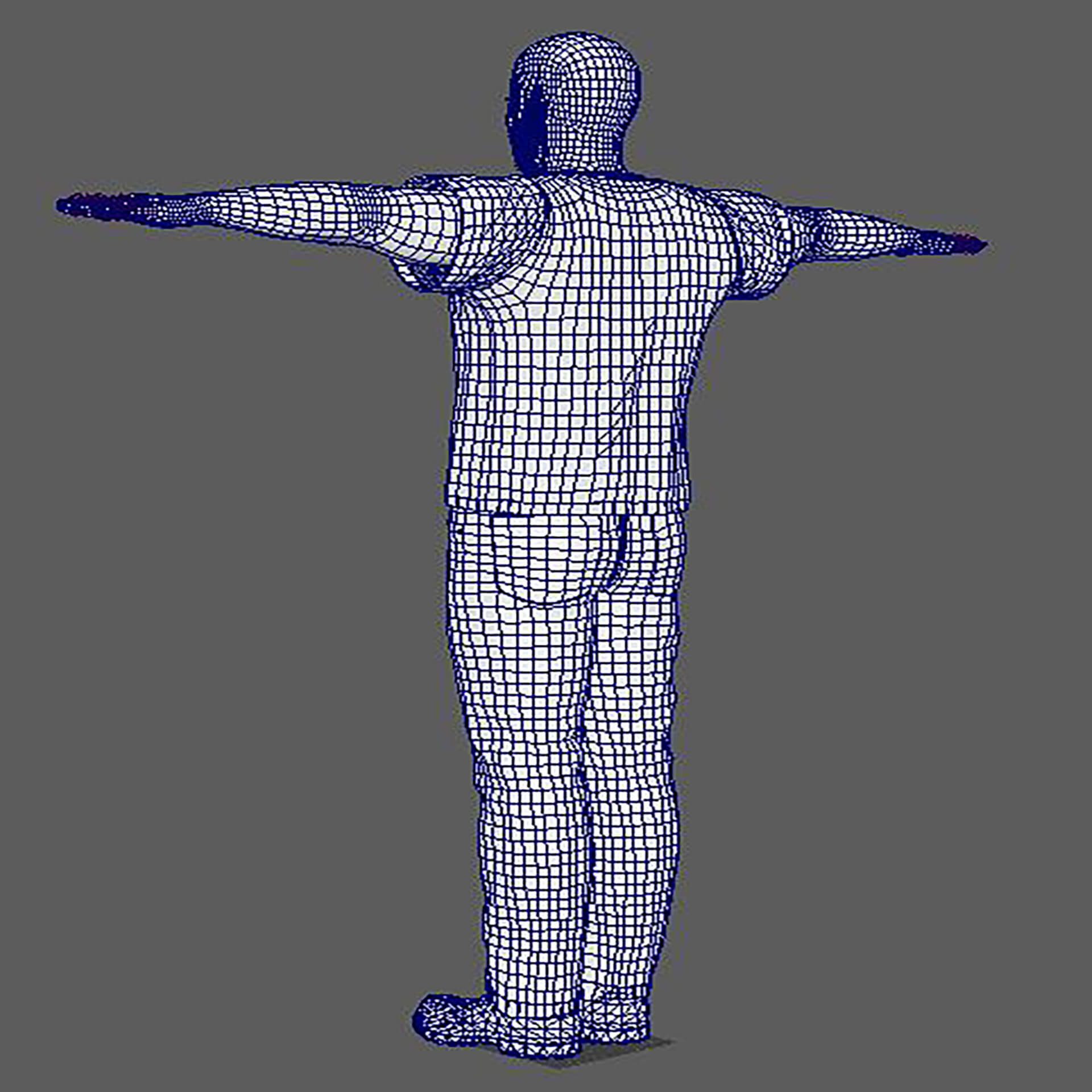 Tyson Beckford Character Low Poly 3D Model by 3designer94