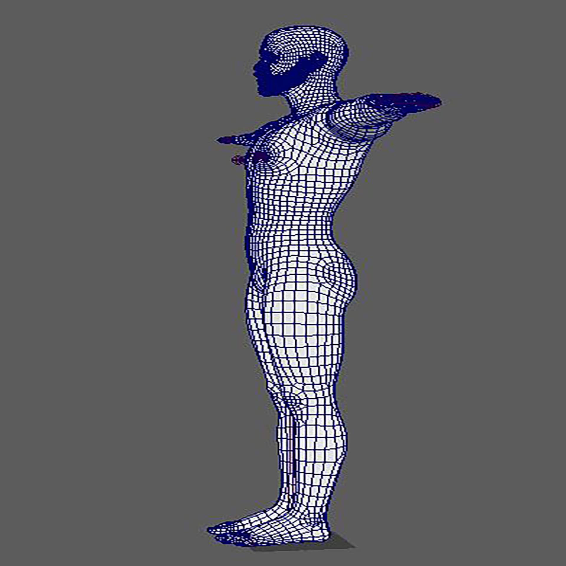 Tyson Beckford Character Low Poly 3D Model by 3designer94