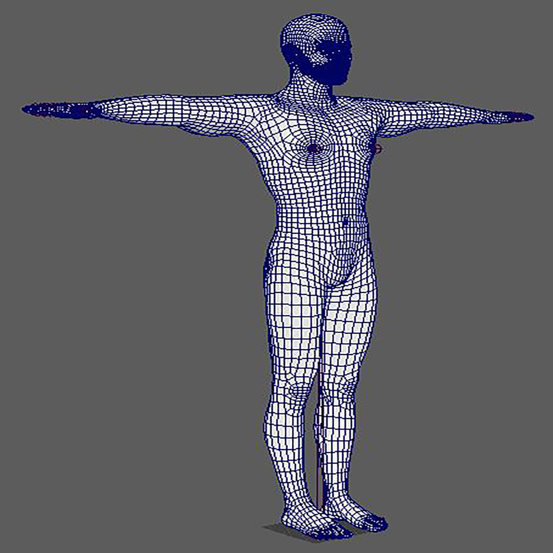 Tyson Beckford Character Low Poly 3D Model by 3designer94