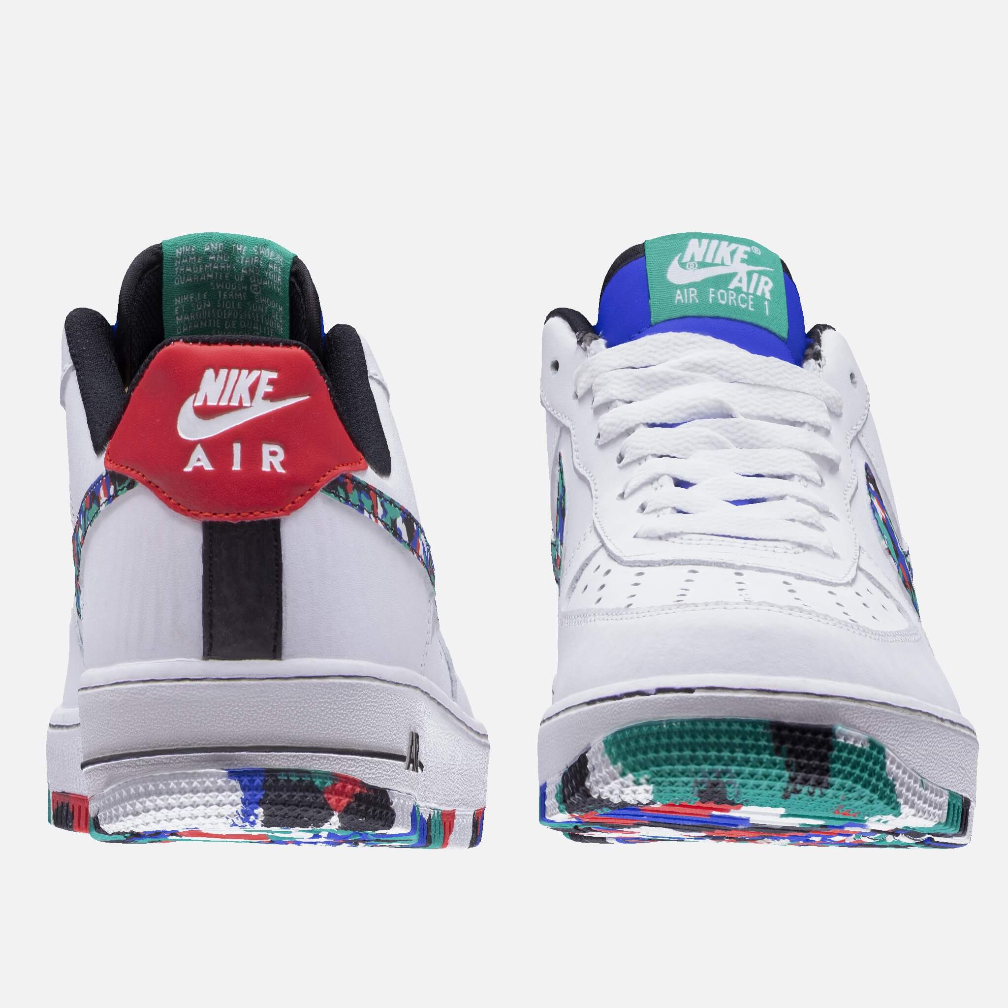 Nike Air Force Multicolor (001214) - 3D Model by 3DFarm