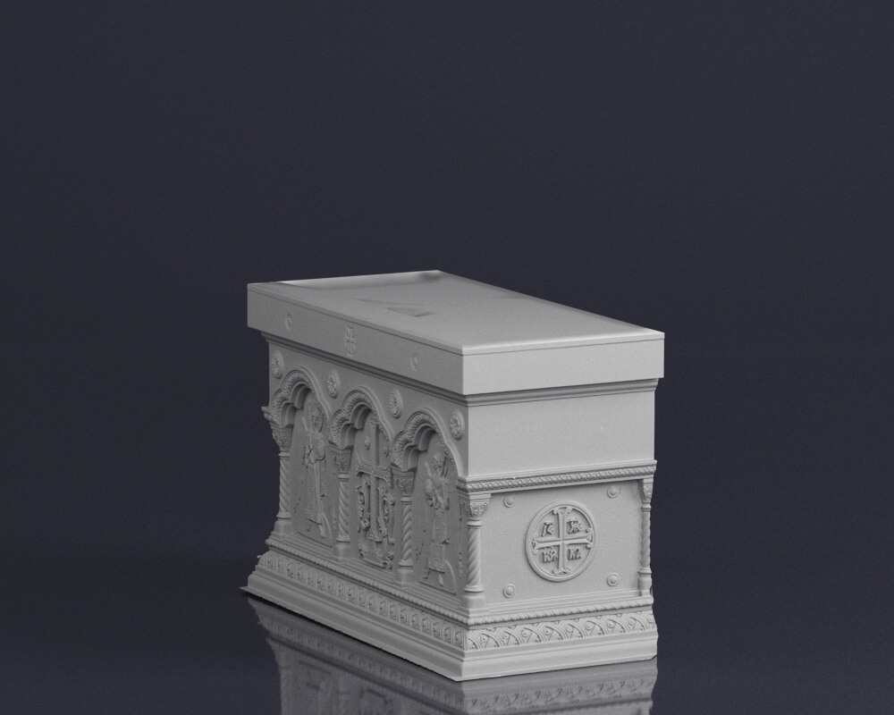 001576 Raw 3D Scan of a Church Altar by 3DFarm