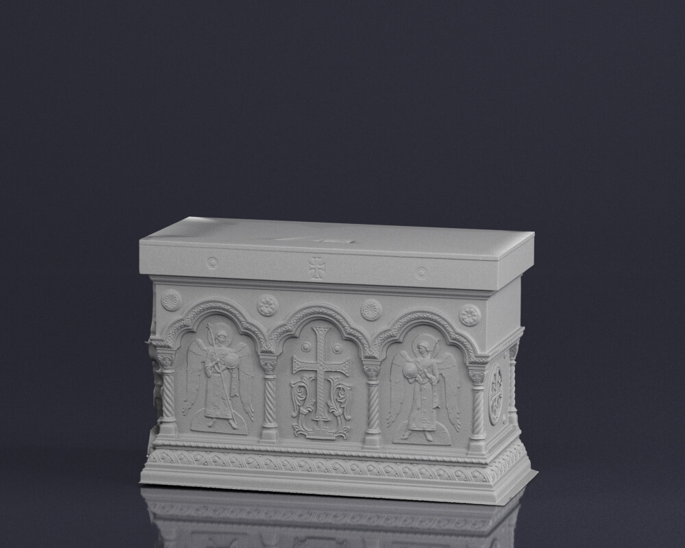 001576 Raw 3D Scan of a Church Altar by 3DFarm