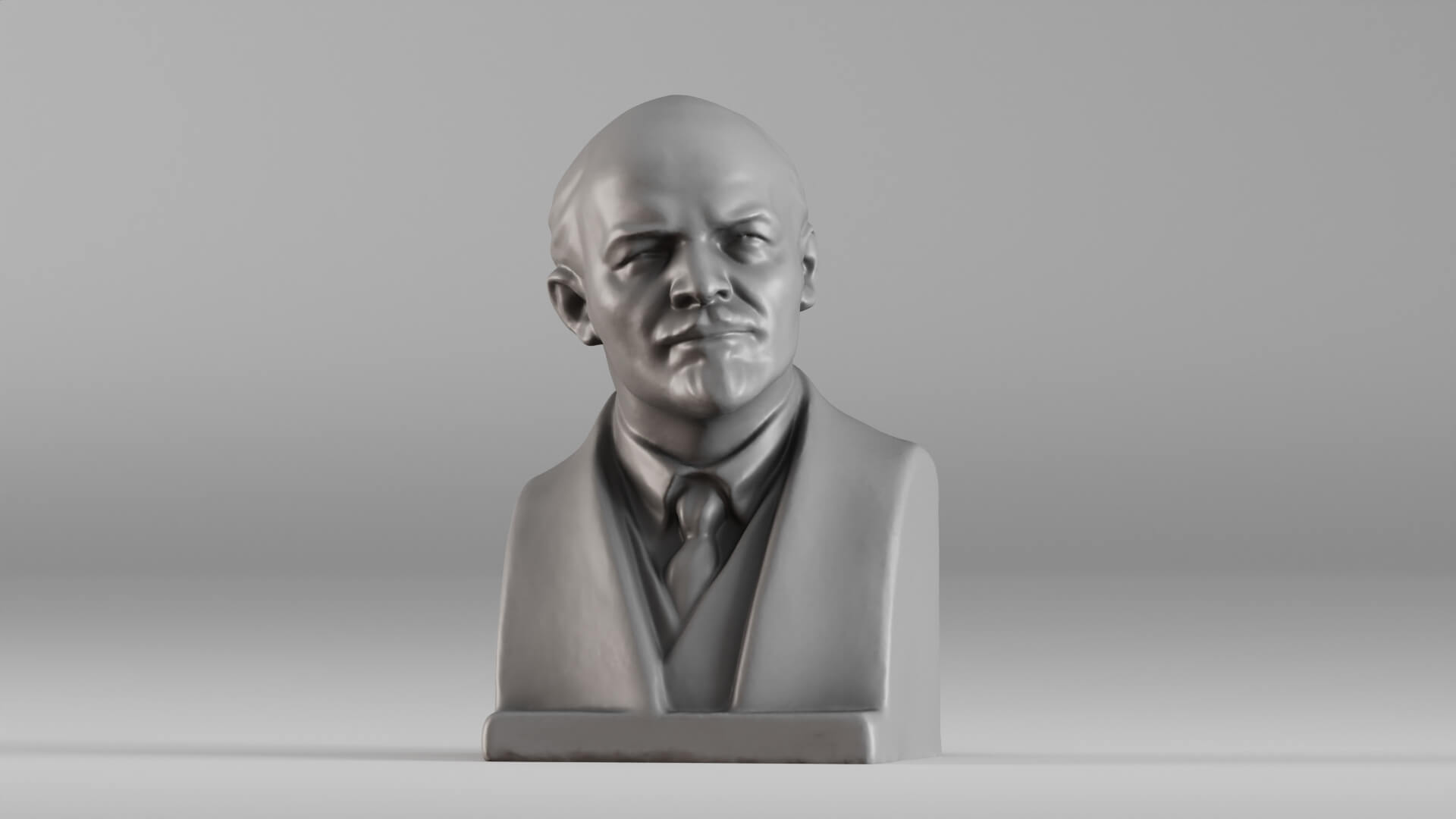 001600 Bust of Lenin – Historical Soviet Figure - 3D Model by 3DFarm