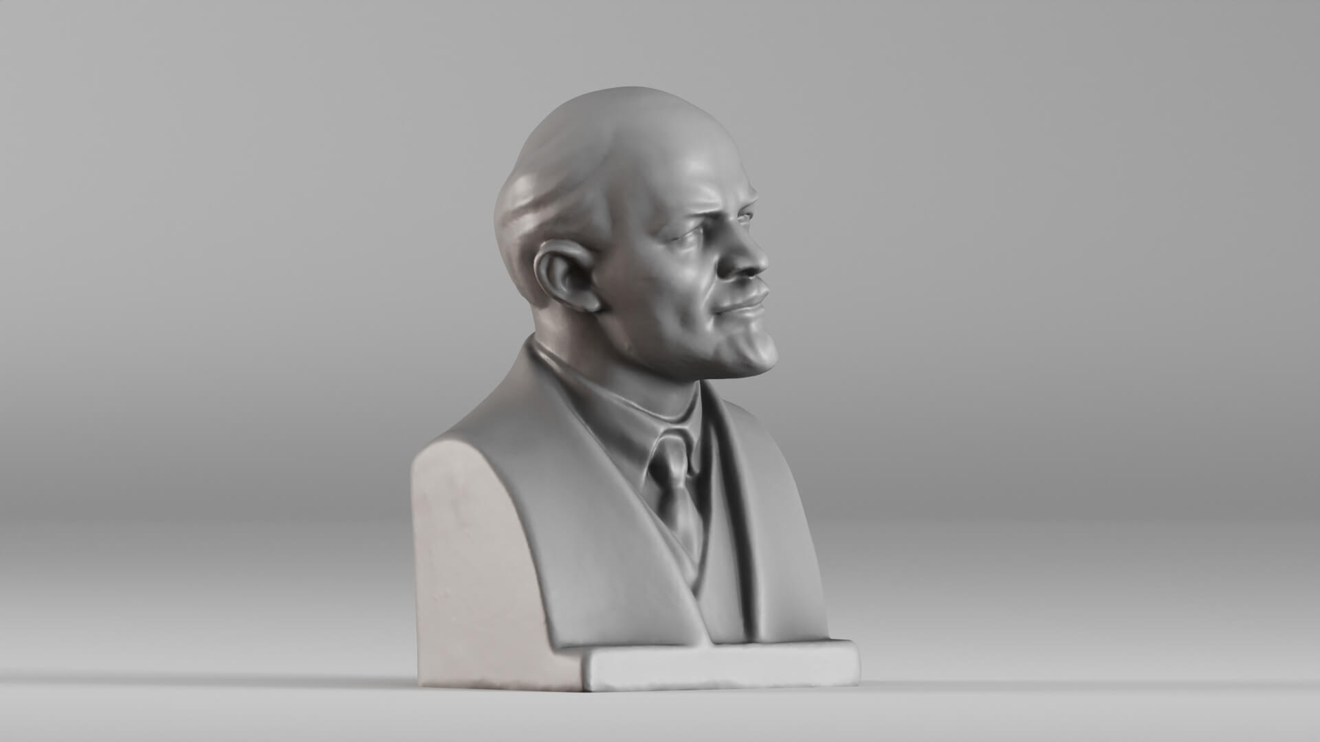 001600 Bust of Lenin – Historical Soviet Figure - 3D Model by 3DFarm